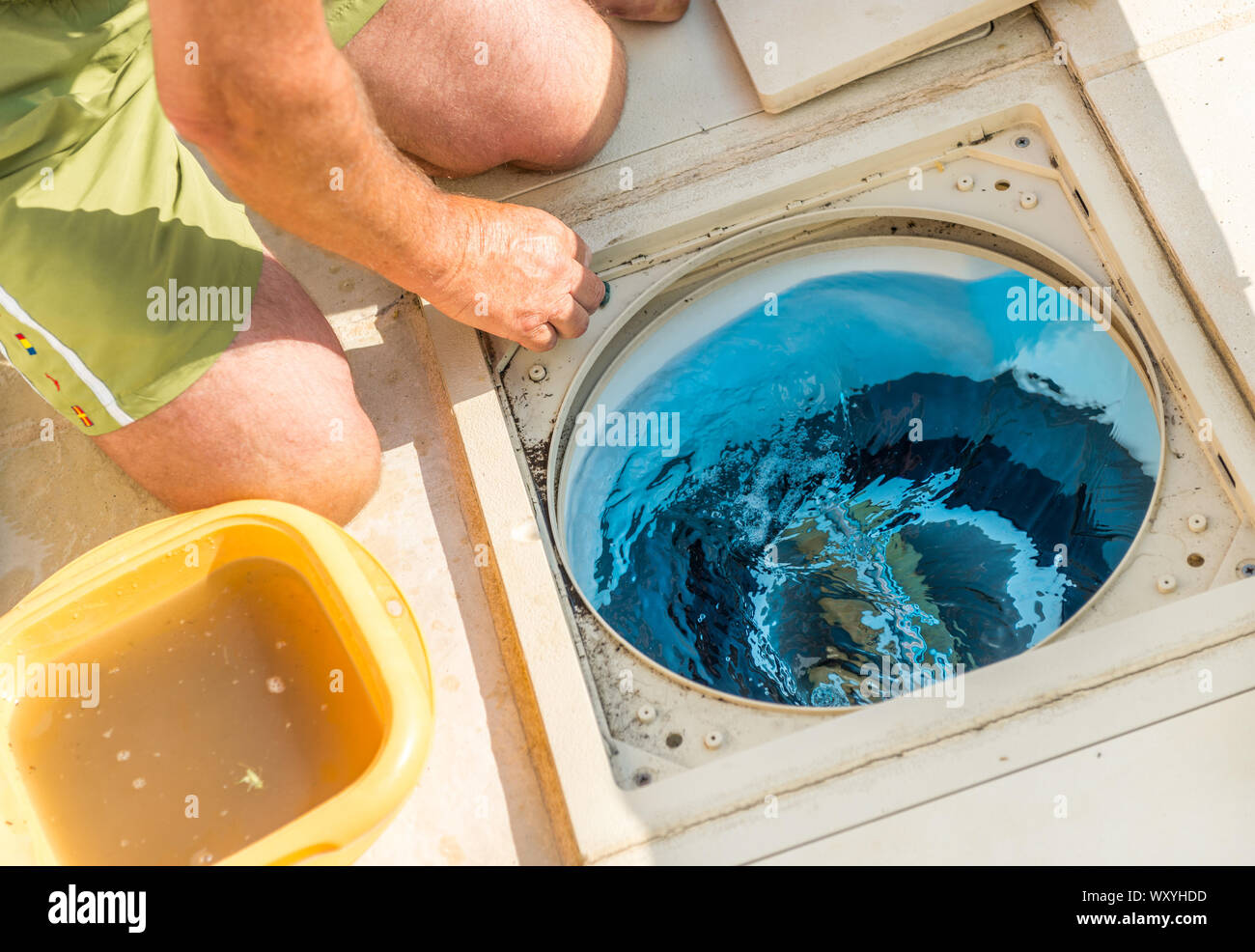 Control filtration system pool Stock Photo - Alamy