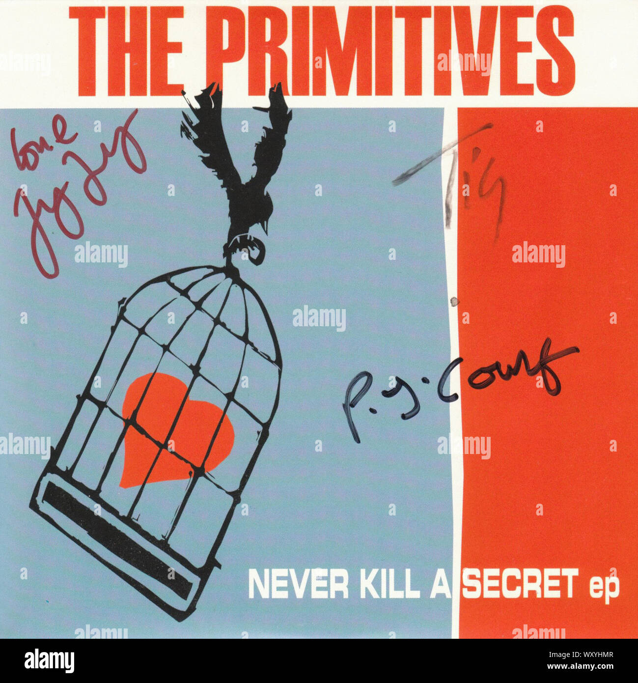 The Primitives - Never Kill A Secret - Vintage 7'' inches record cover ...