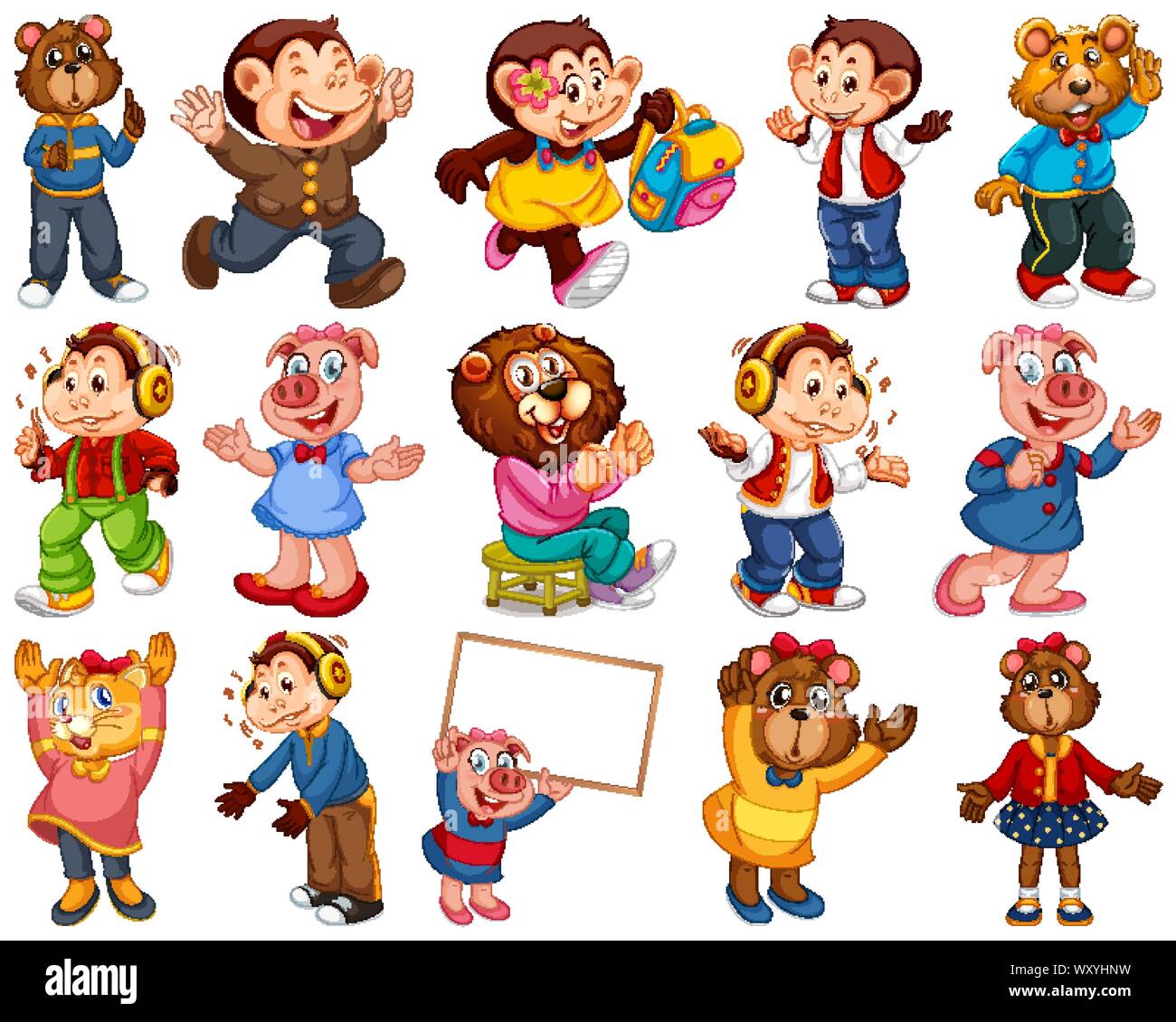 Animals acting as human hi-res stock photography and images - Alamy