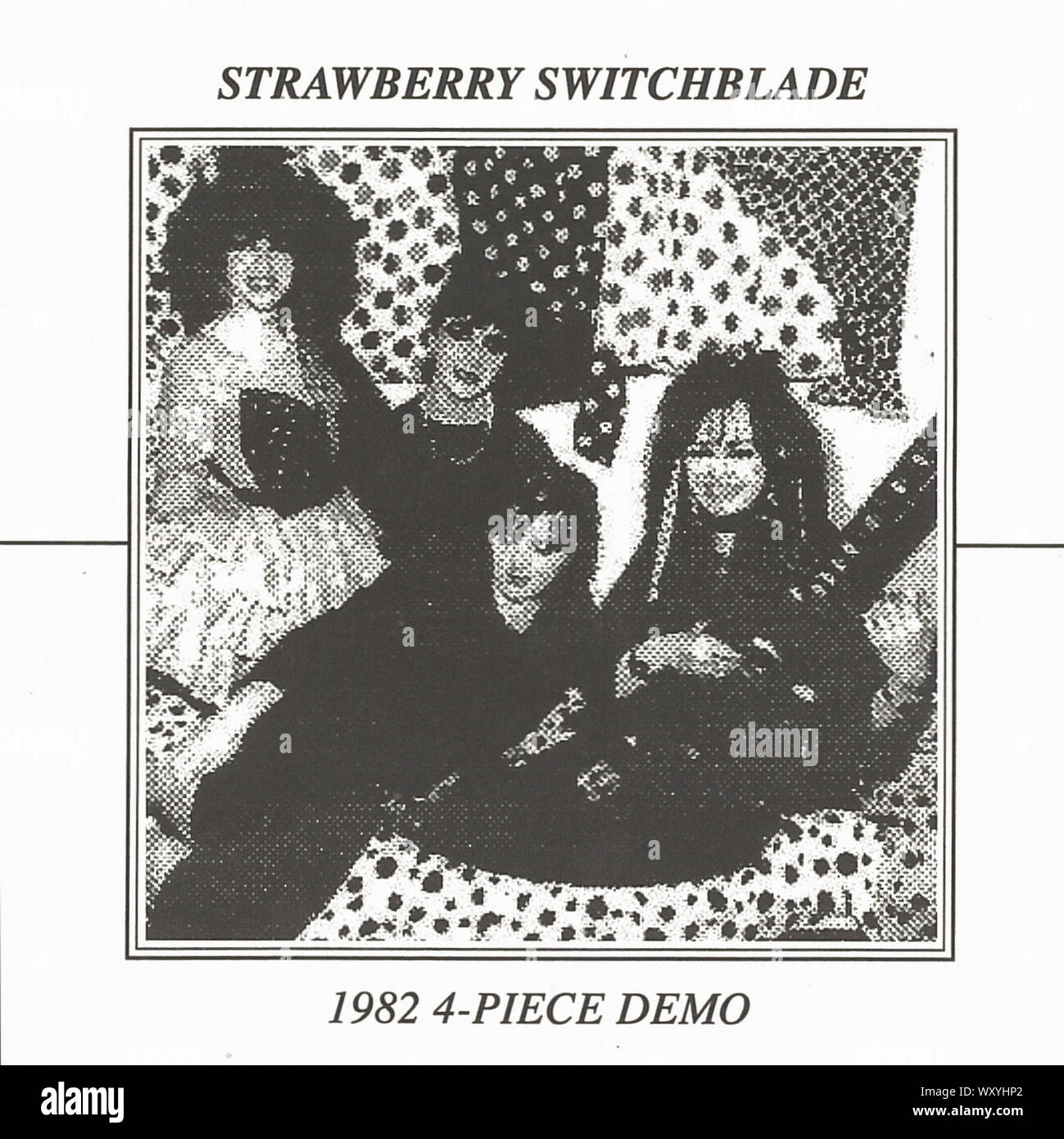 - Strawberry Switchblade - Vintage 7'' inches record cover Stock Photo ...