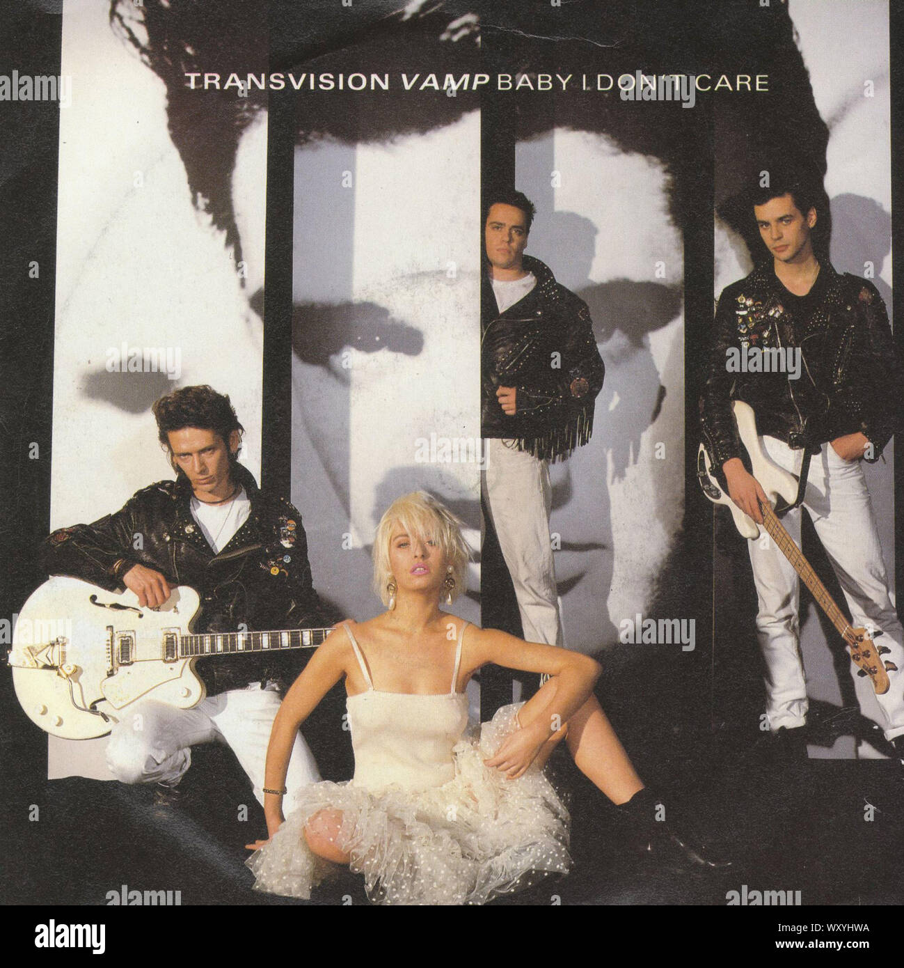 Transvision Vamp - Baby I Dont Care - Vintage 7'' inches record cover ...