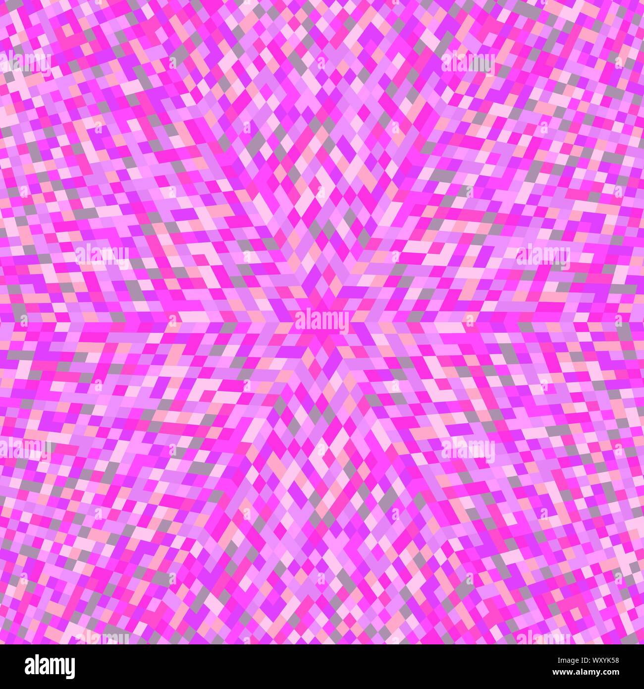 Dynamic Circular Mosaic Pattern Background Colorful Hypnotic Vector