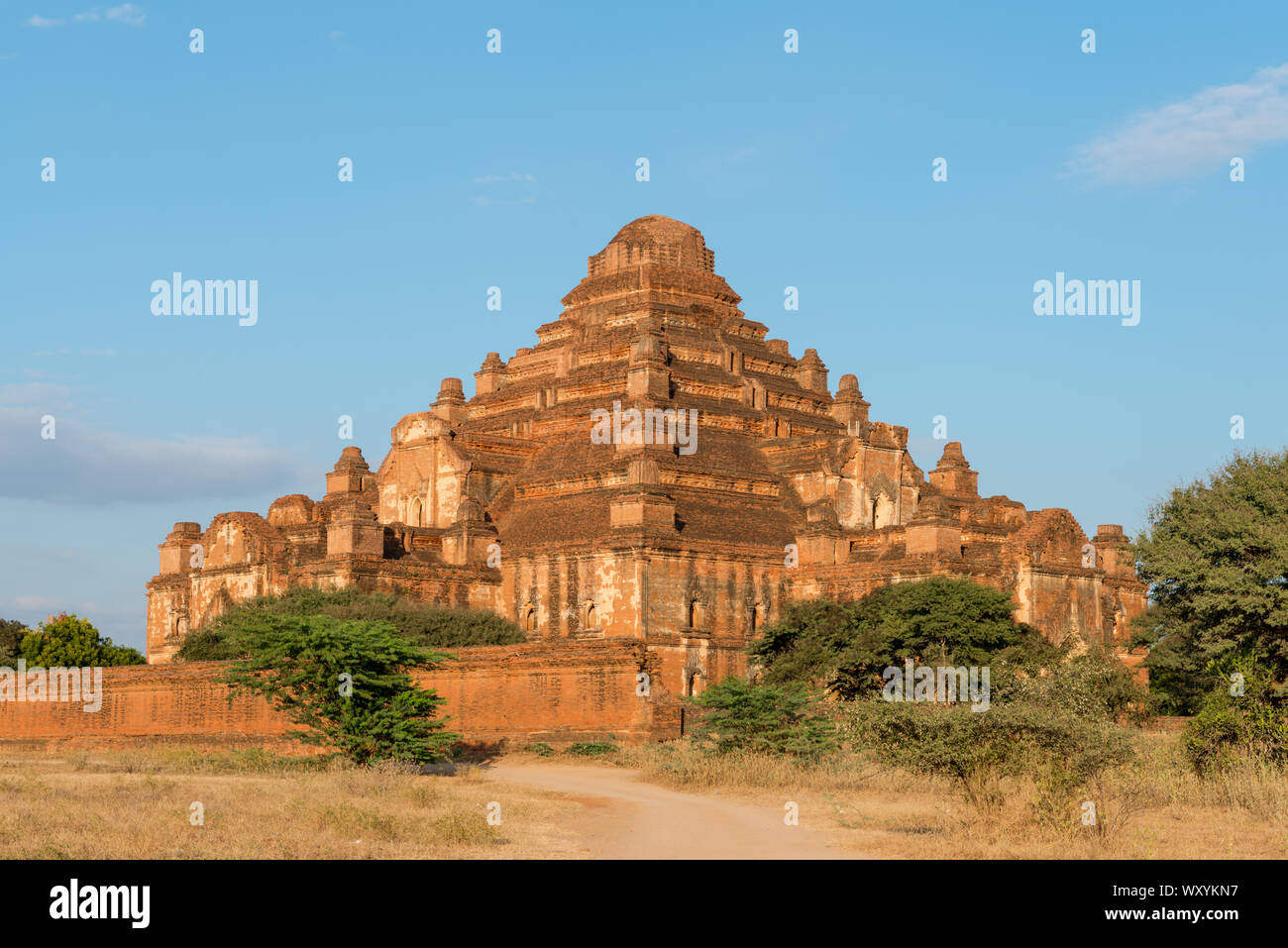 Horizontal picture of spetacular architecture Dhammayan Gyi Temple, a ...