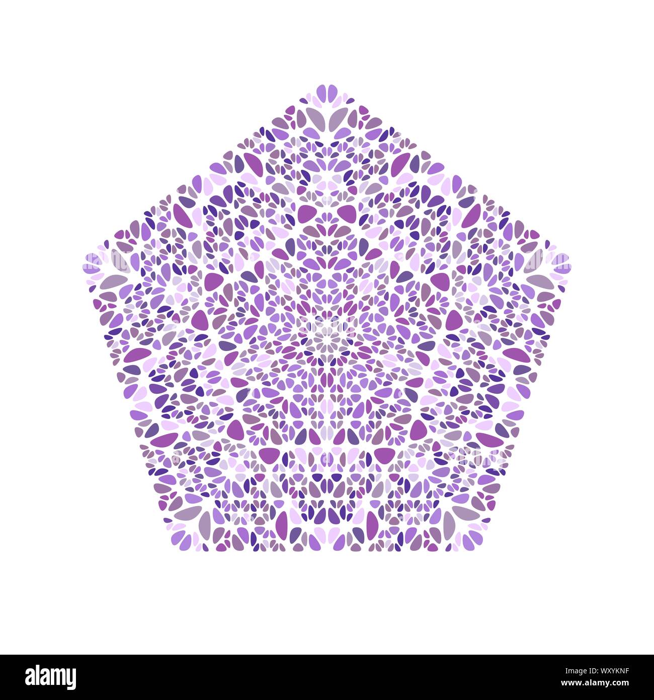 Pentagon design Stock Vector Images - Alamy