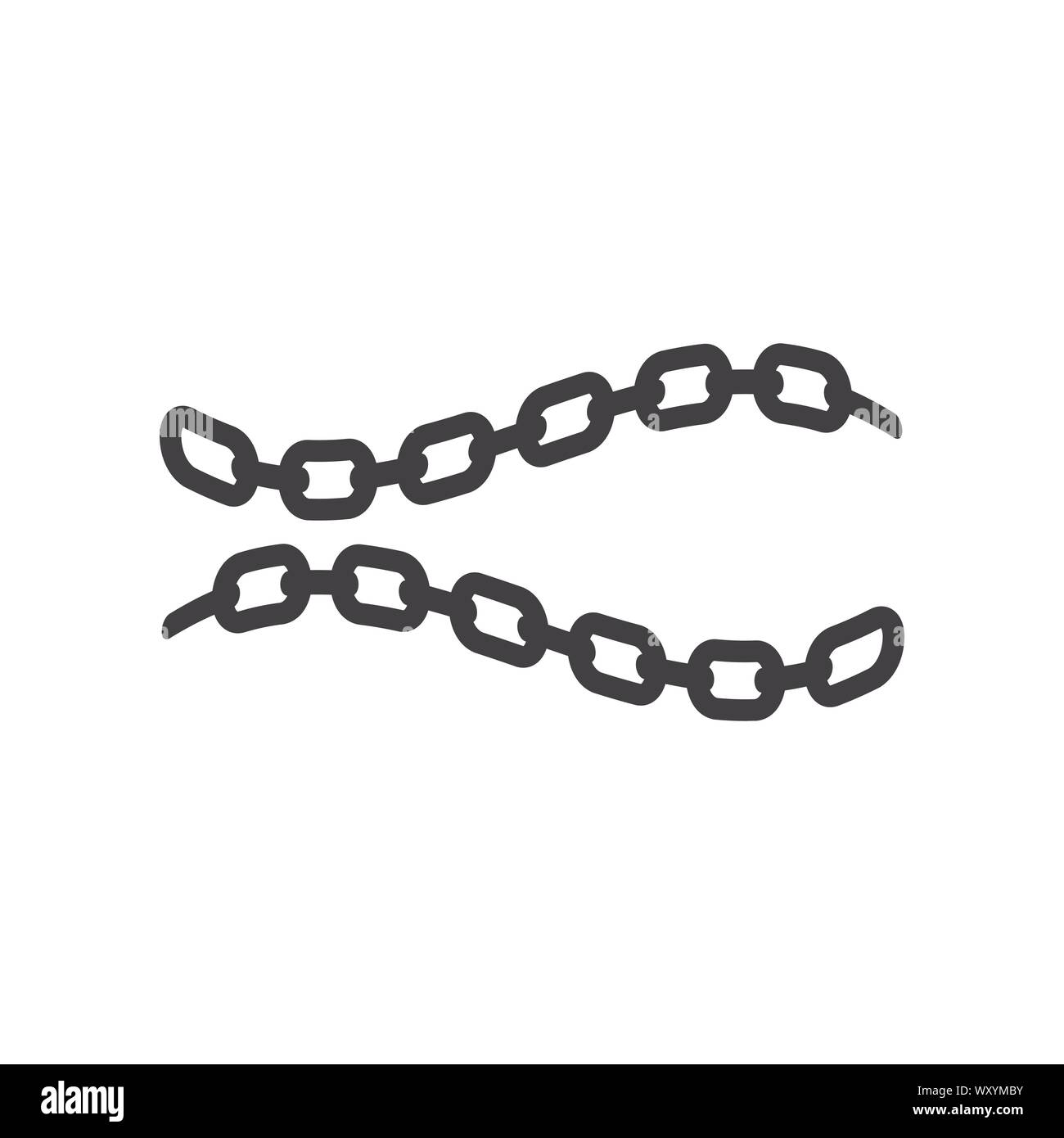 Chain graphic hi-res stock photography and images - Alamy