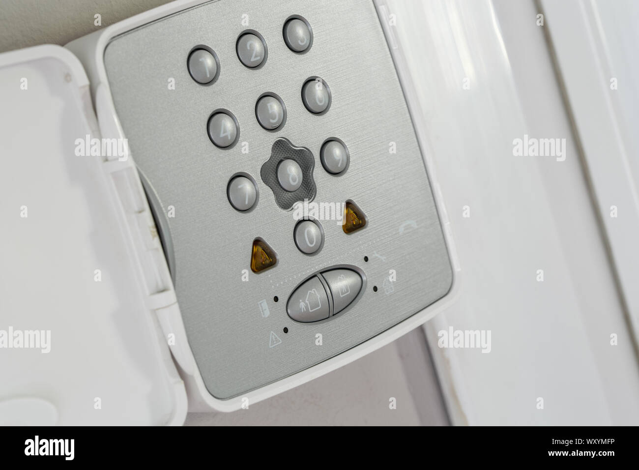 Security alarm keypad closeup Stock Photo - Alamy