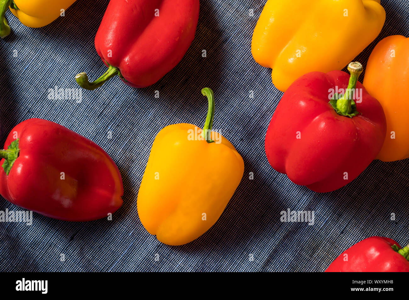Fresh small bell peppers hi-res stock photography and images - Alamy