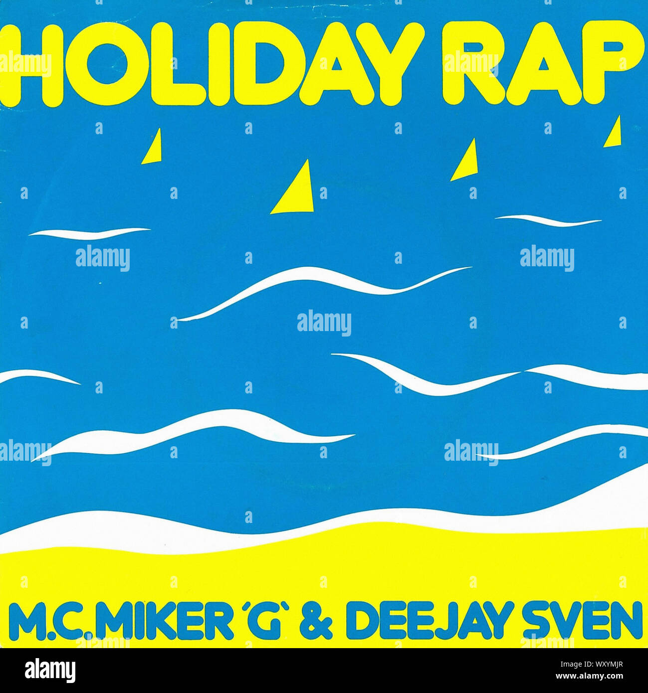 - Holiday Rap - Vintage 7'' inches record cover Stock Photo - Alamy