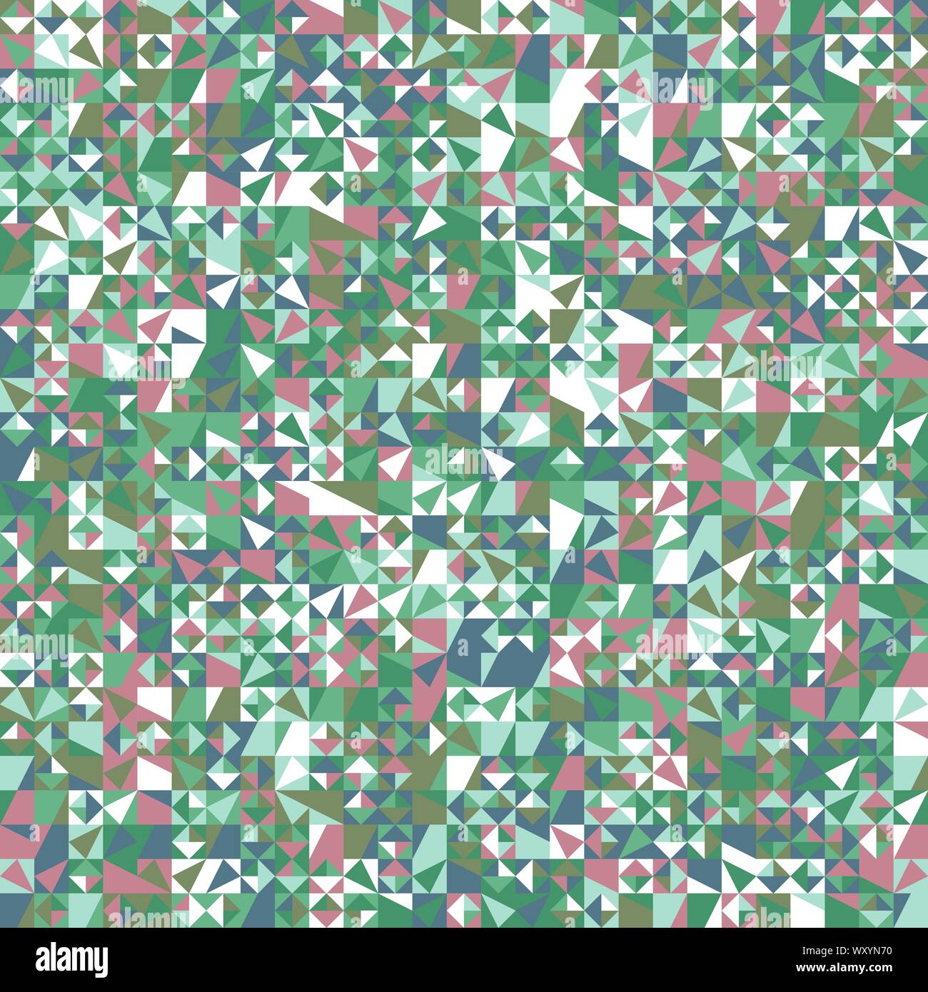 Chaotic random geometrical pattern background - colorful vector graphic ...