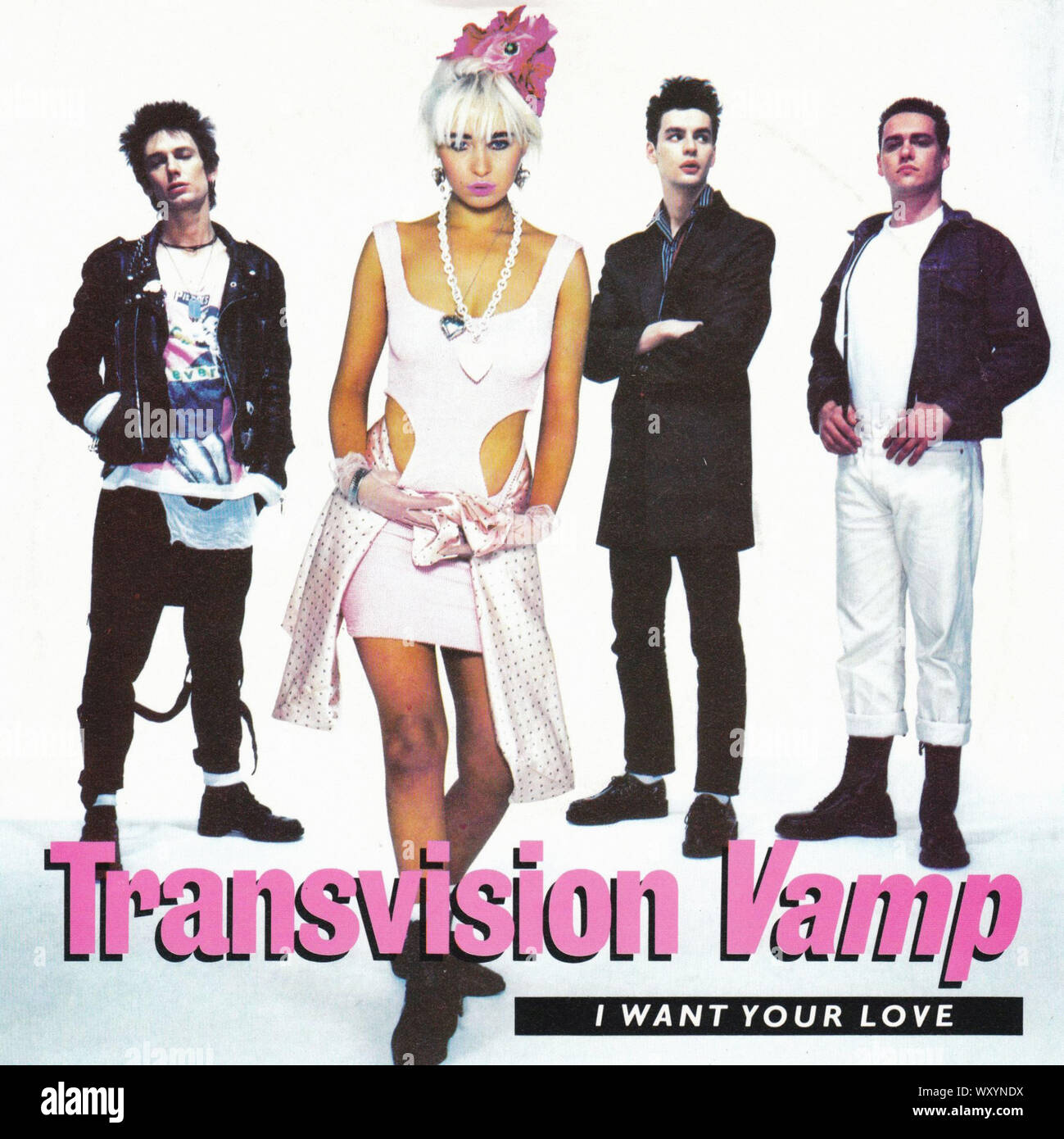 Transvision Vamp - I Want Your Love - Vintage 7'' inches record cover ...