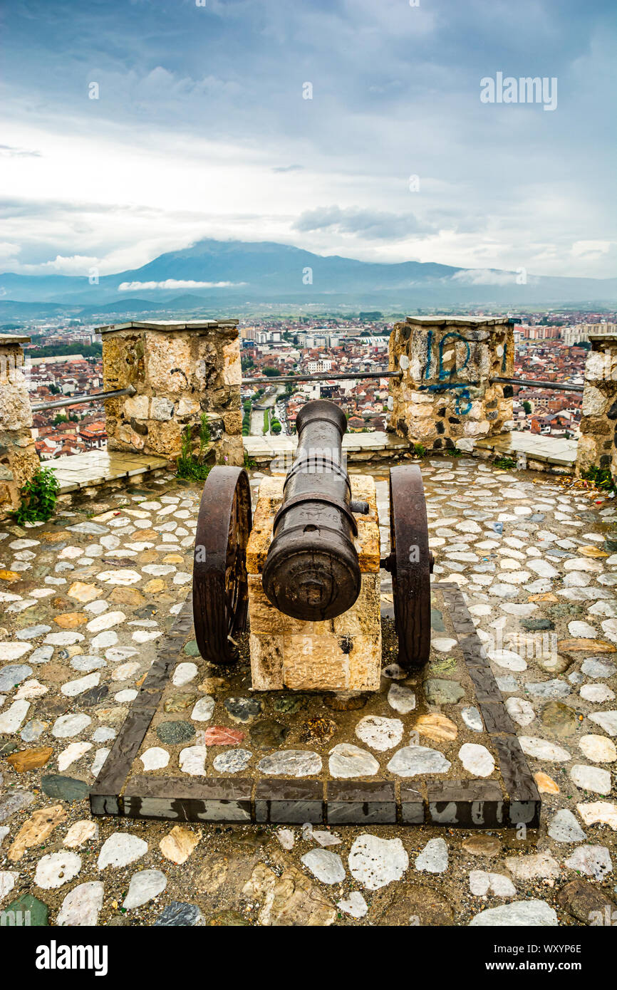 Fortress above city of Prizren in Kosovo, Europe Stock Photo - Alamy