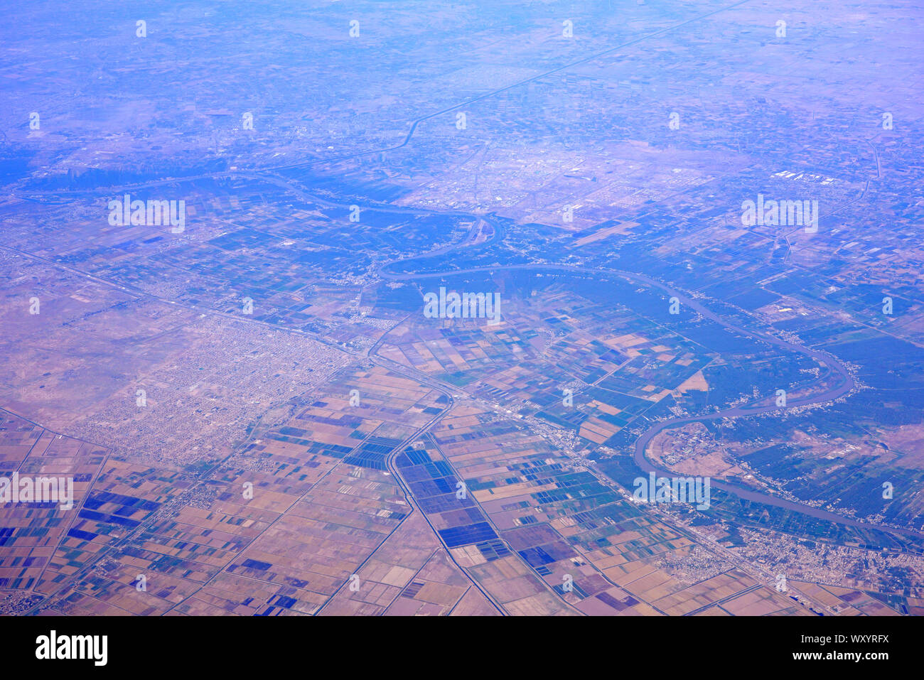 An aerial view of baghdad hi-res stock photography and images - Alamy