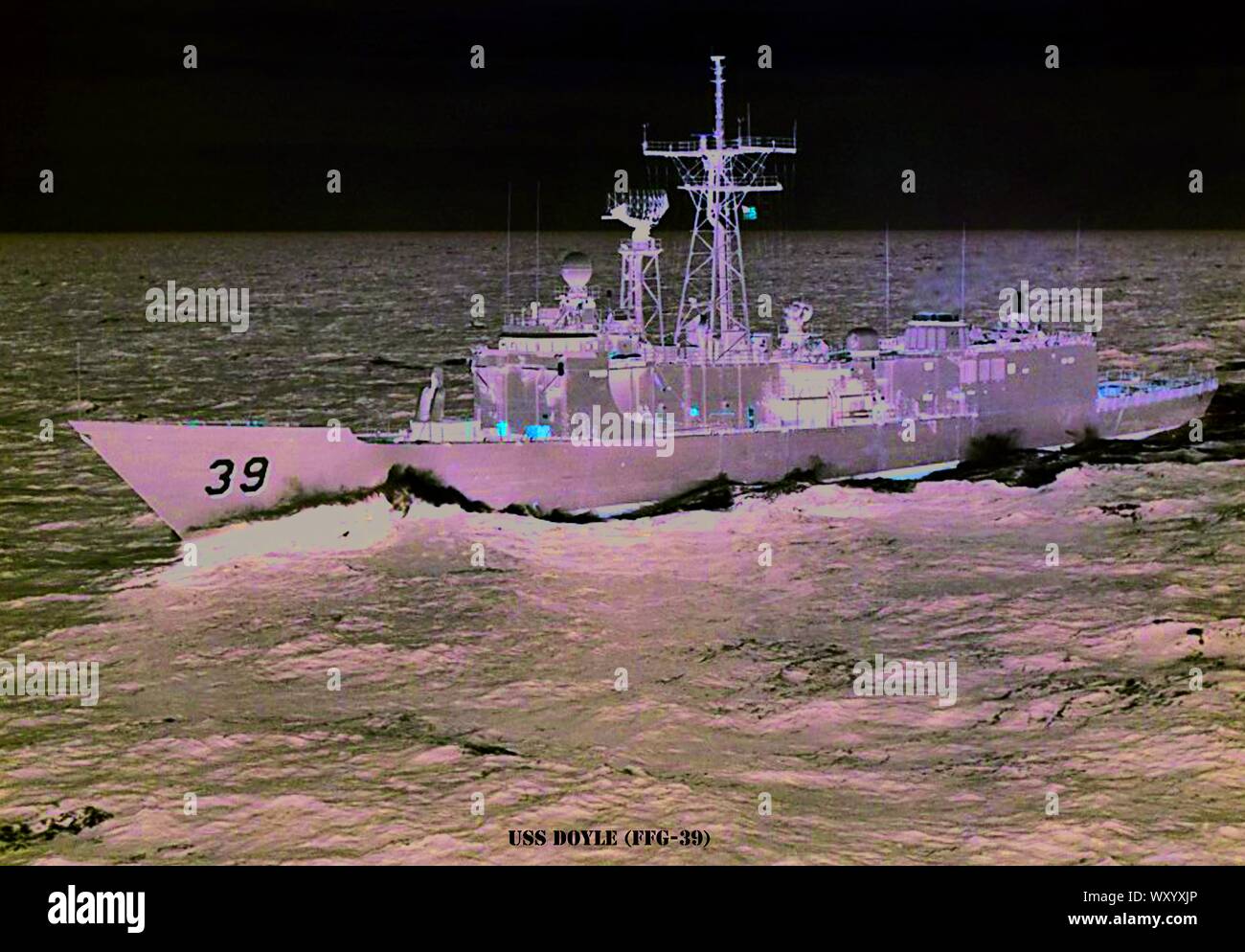 USS DOYLE (FFG-39 Stock Photo - Alamy