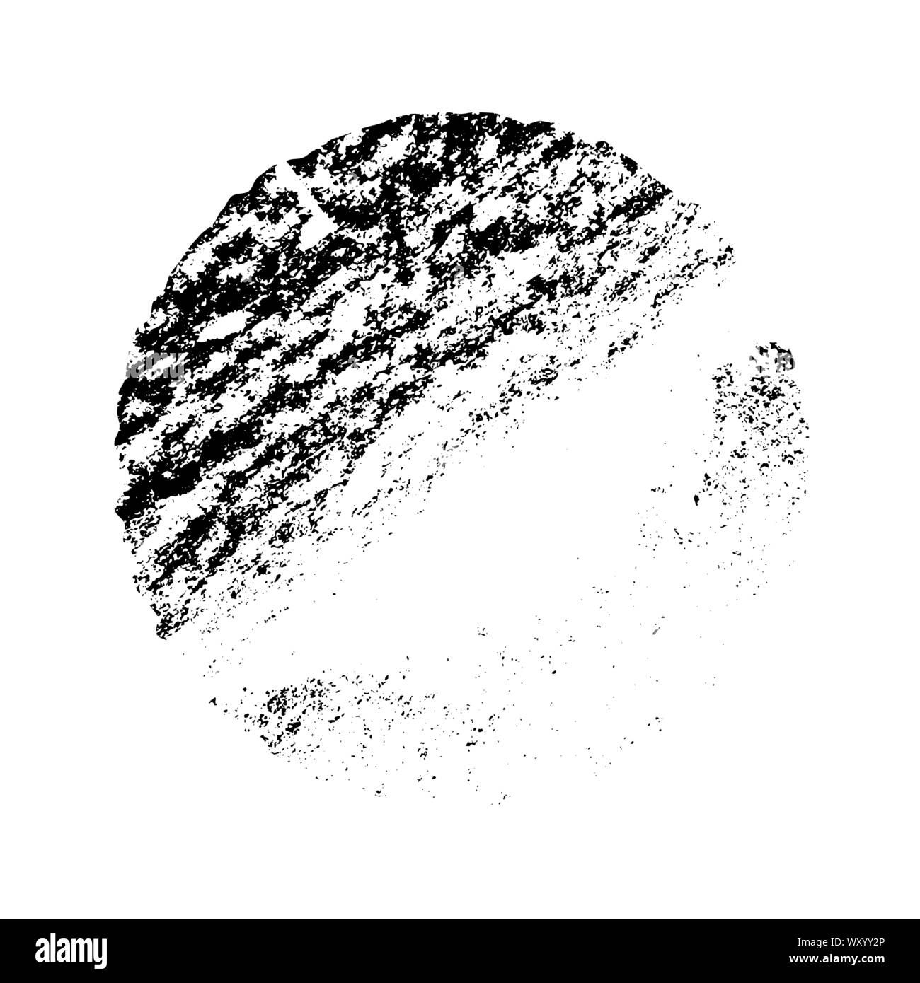 Silhouette circular frame banner label Cut Out Stock Images & Pictures ...