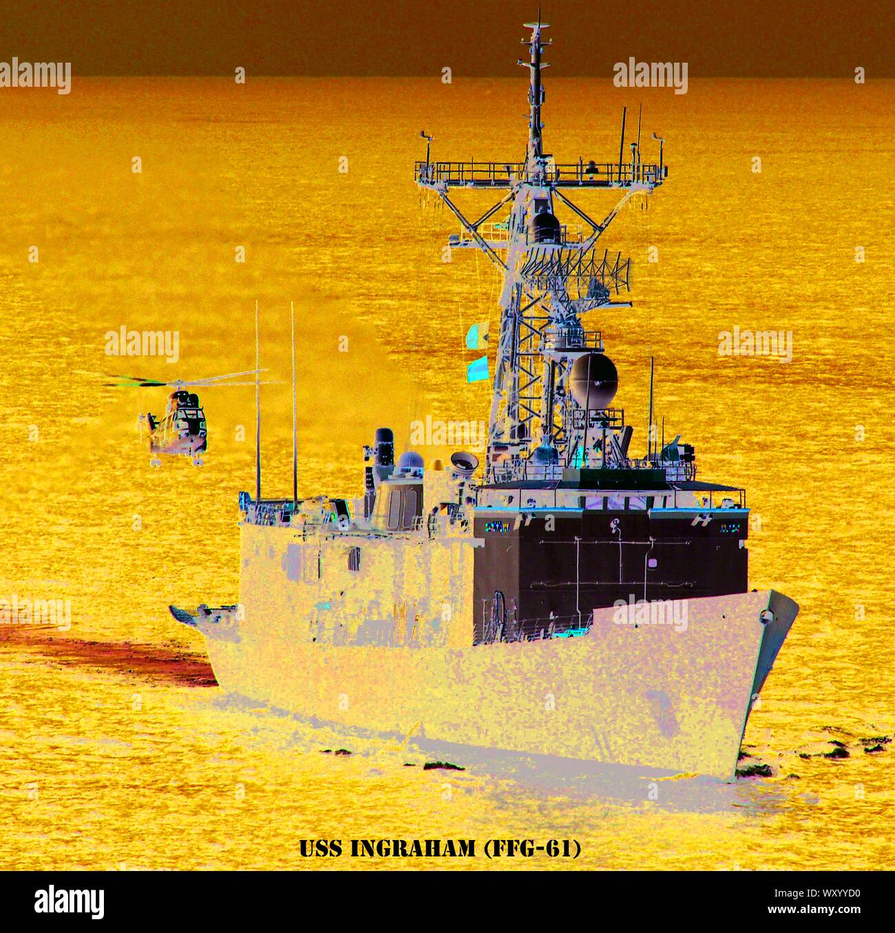 USS INGRAHAM (FFG-61 Stock Photo - Alamy