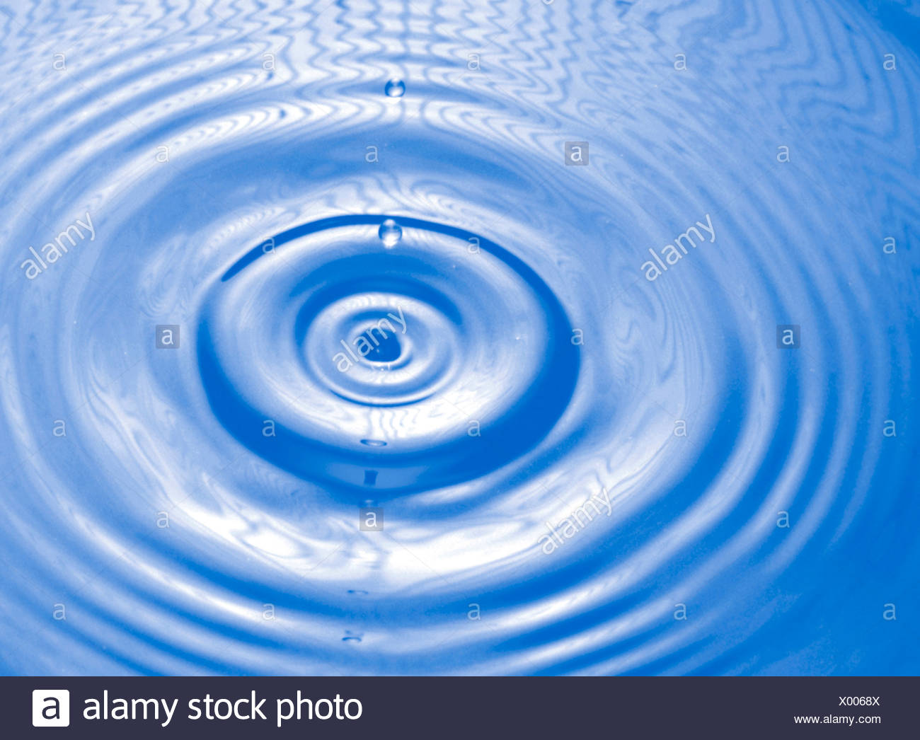 Water Droplet Ripples High Resolution Stock Photography and Images - Alamy