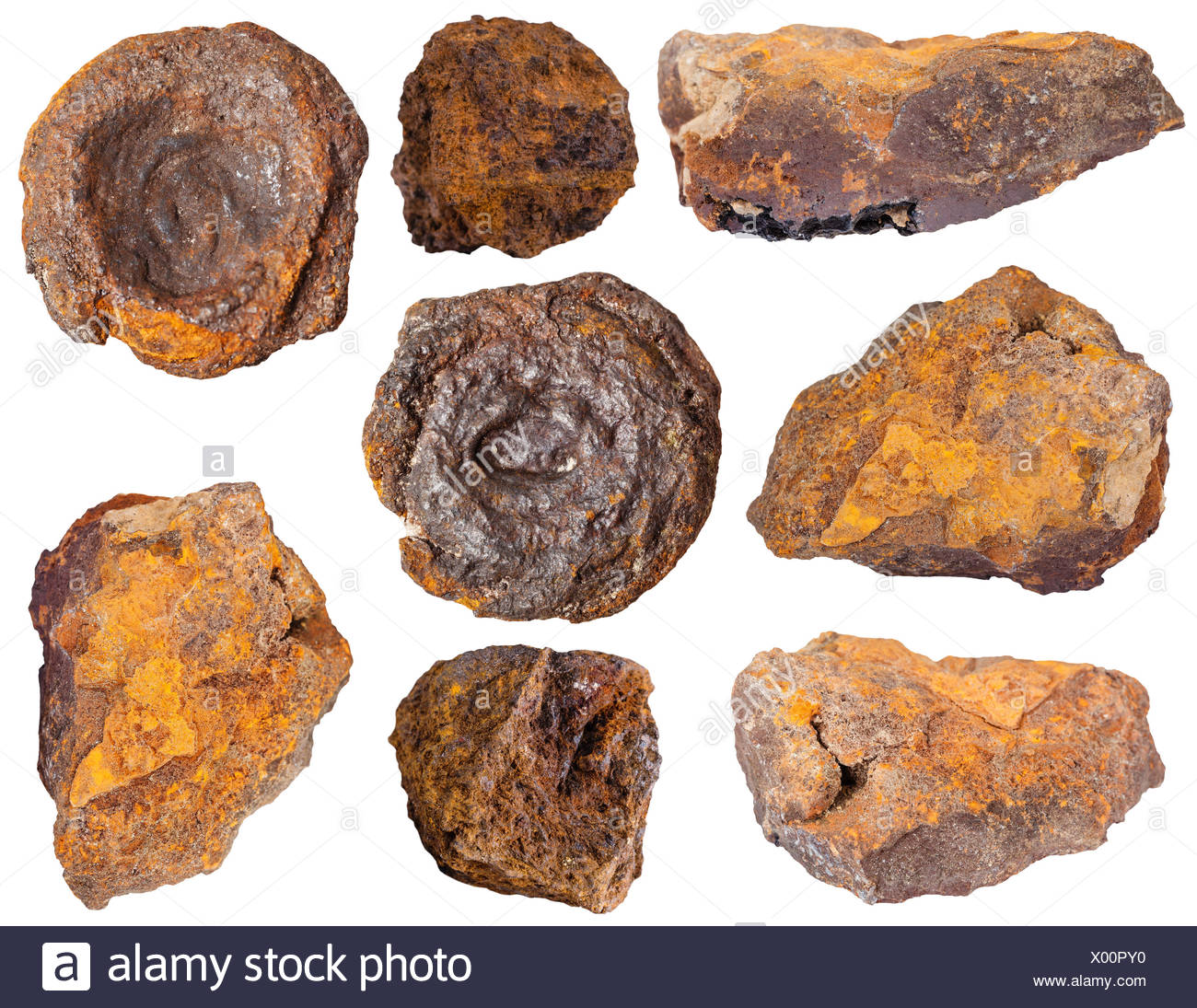 Limonite Mineral Rock Sample High Resolution Stock Photography and ...