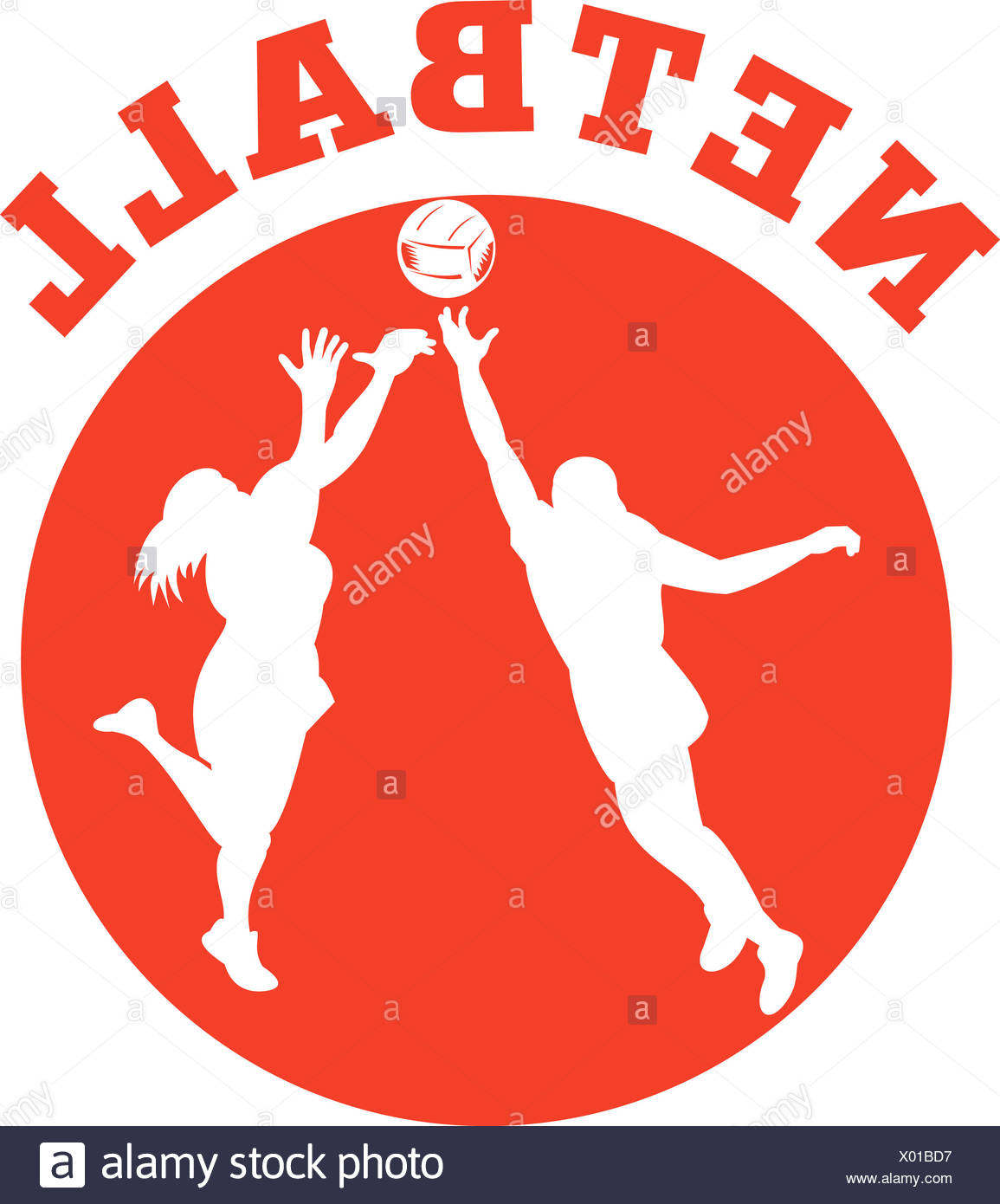 Netball Player Rebounding High Resolution Stock Photography and Images ...