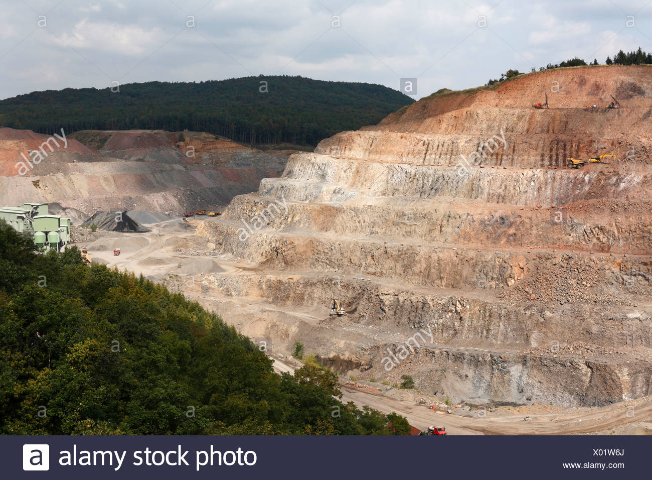 Basalt Steinbruch High Resolution Stock Photography and Images - Alamy