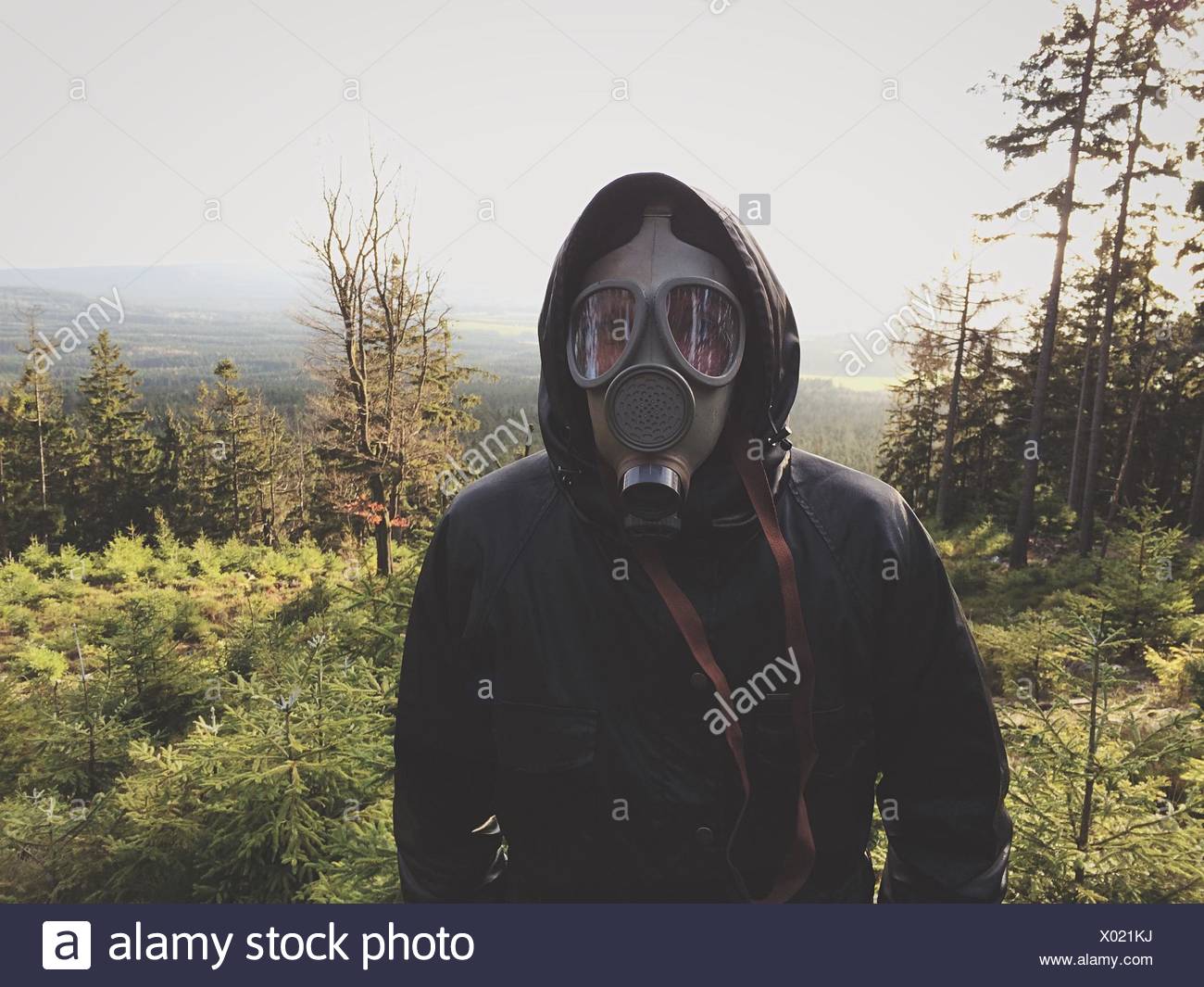 Green Gas Mask High Resolution Stock Photography and Images - Alamy