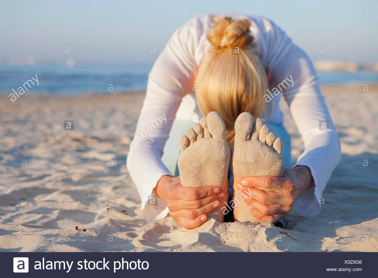 Prayer Pose High Resolution Stock Photography and Images - Alamy