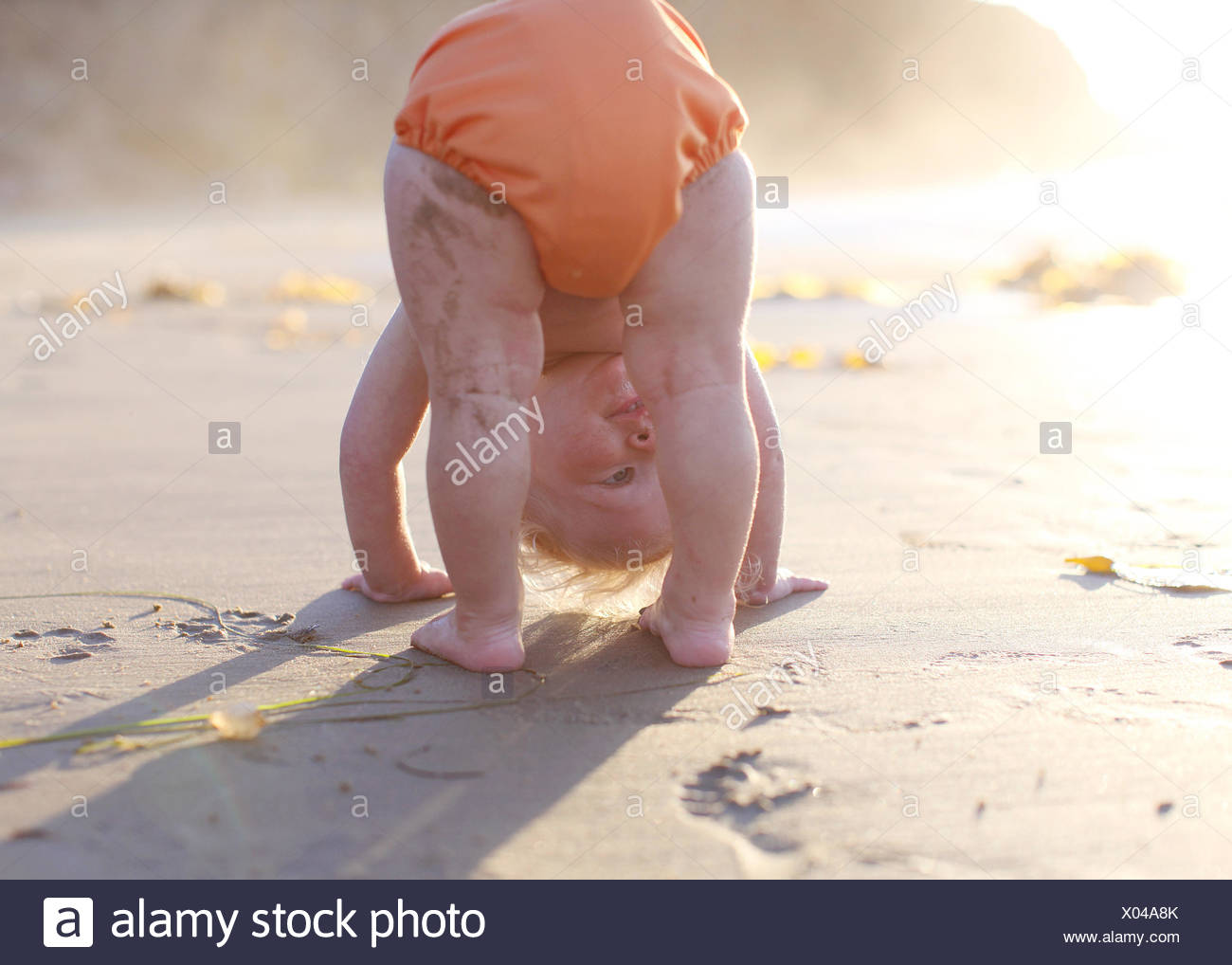 Bending Over Child Stock Photos & Bending Over Child Stock Images - Alamy