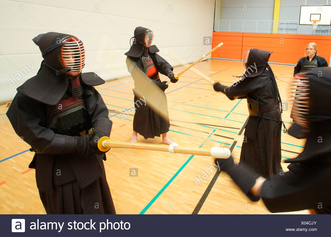 Kendo Training Grammar School Auf High Resolution Stock Photography and ...