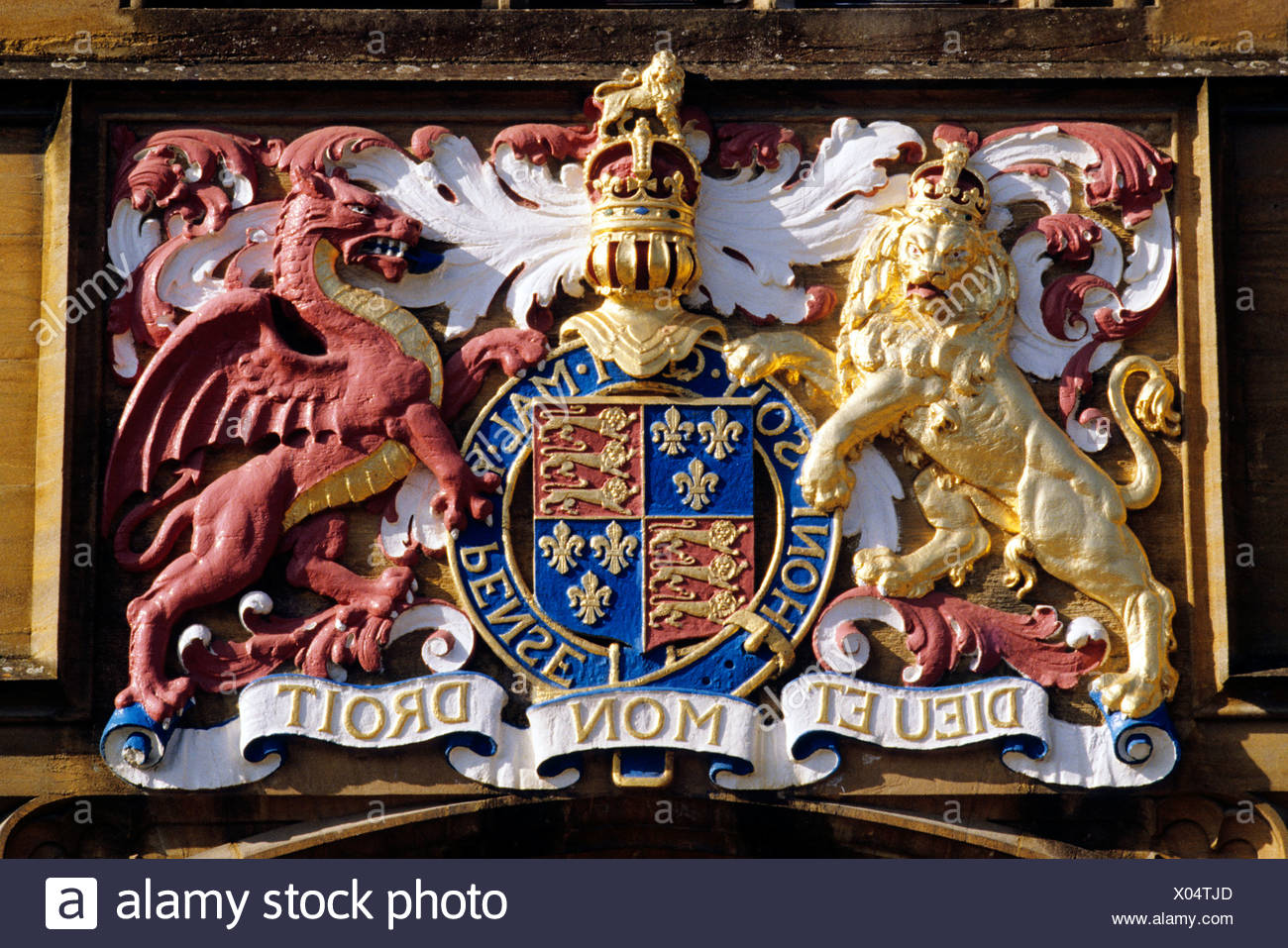 Royal Arms Of King Edward 6th High Resolution Stock Photography and ...