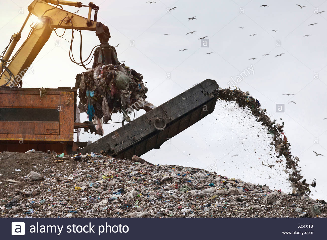 Garbage Collection Vehicle High Resolution Stock Photography and Images ...