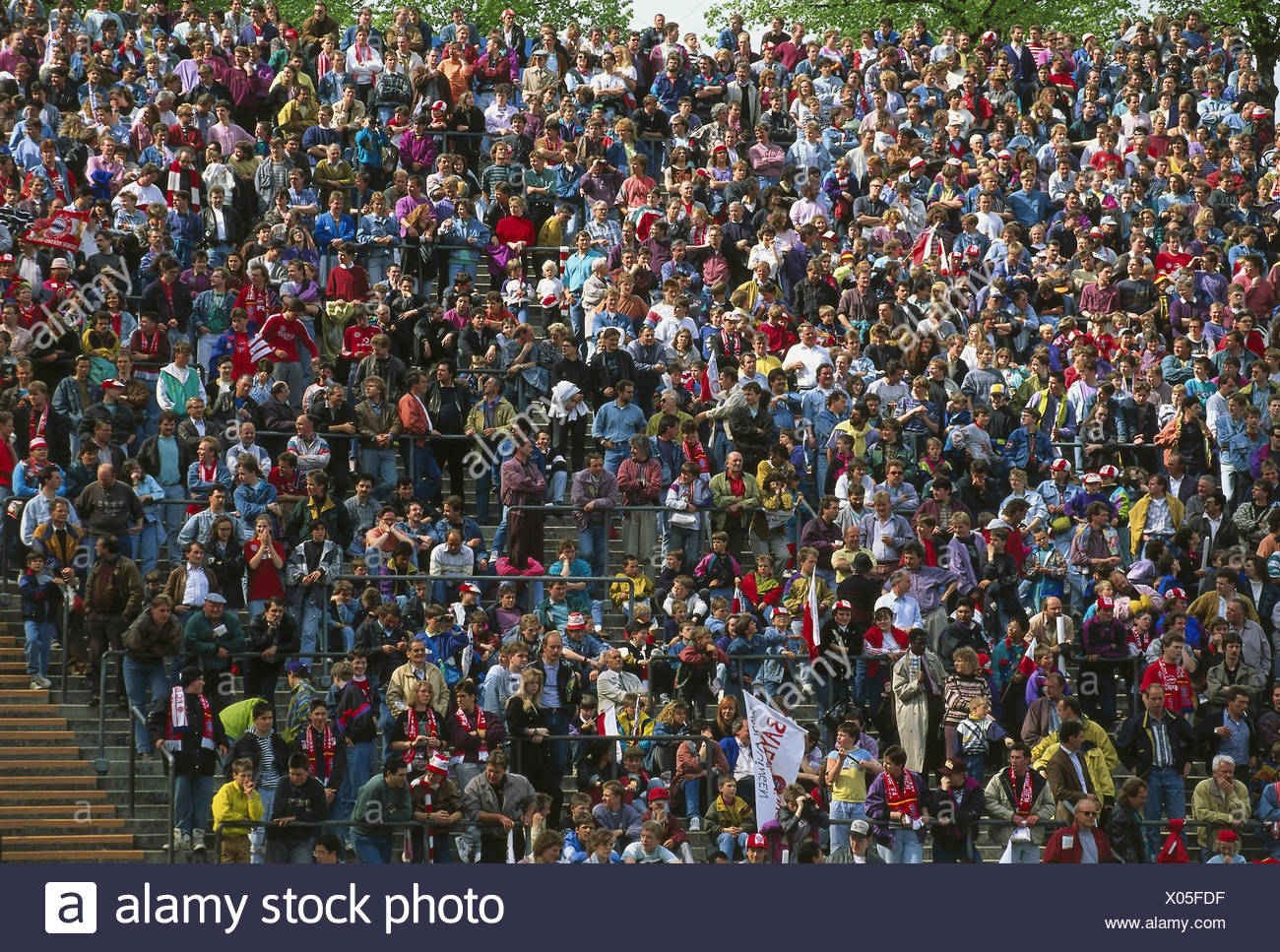 Queue Of Football Fans Stock Photos & Queue Of Football Fans Stock ...