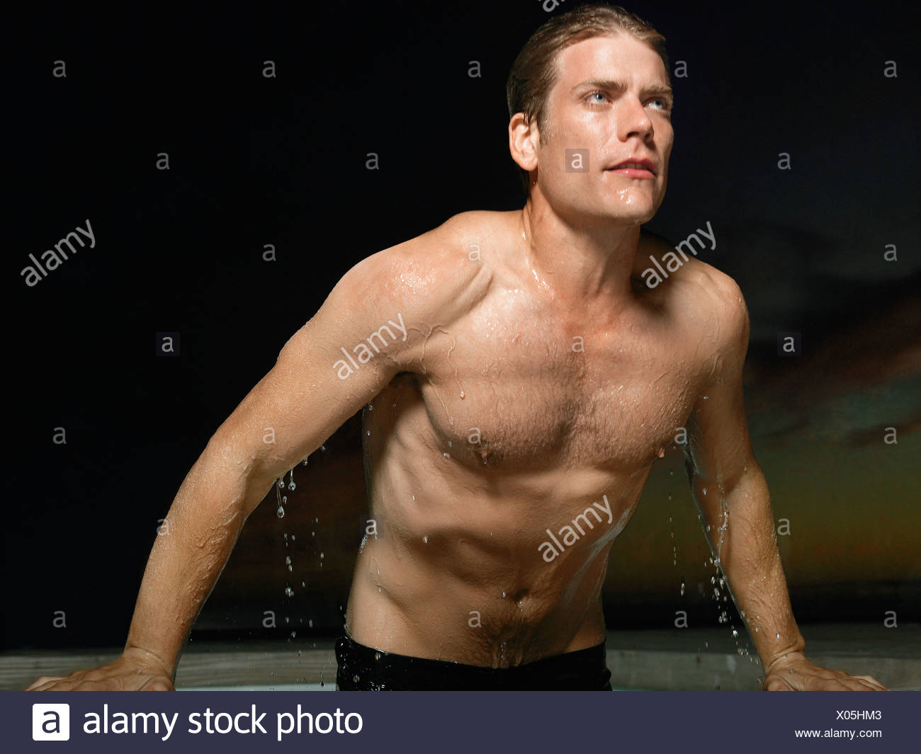 Man Emerging Water High Resolution Stock Photography and Images - Alamy