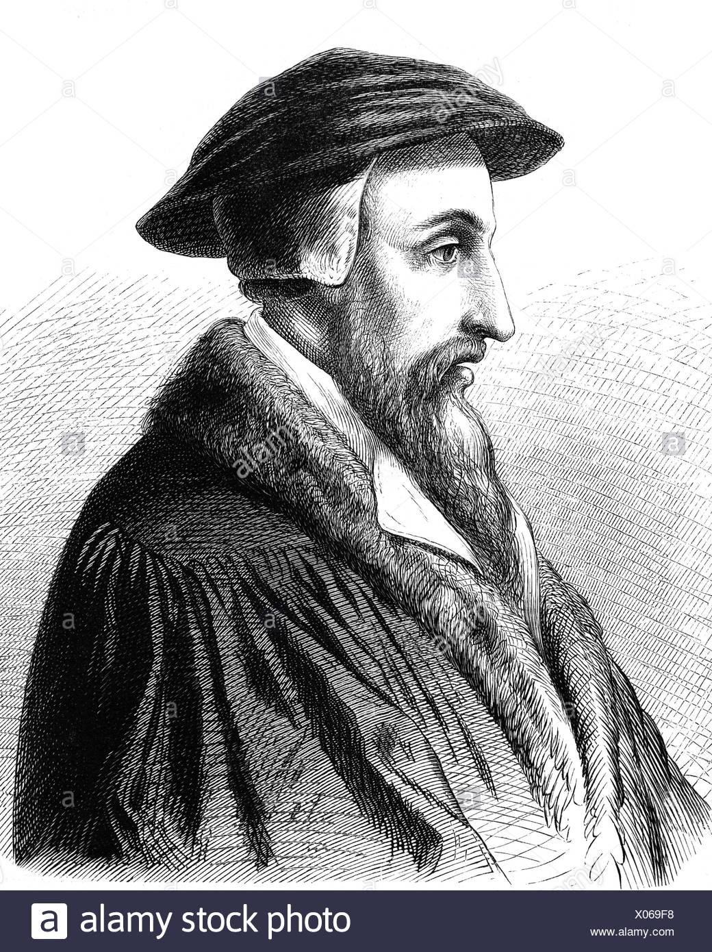 Portrait Of John Calvin High Resolution Stock Photography and Images ...