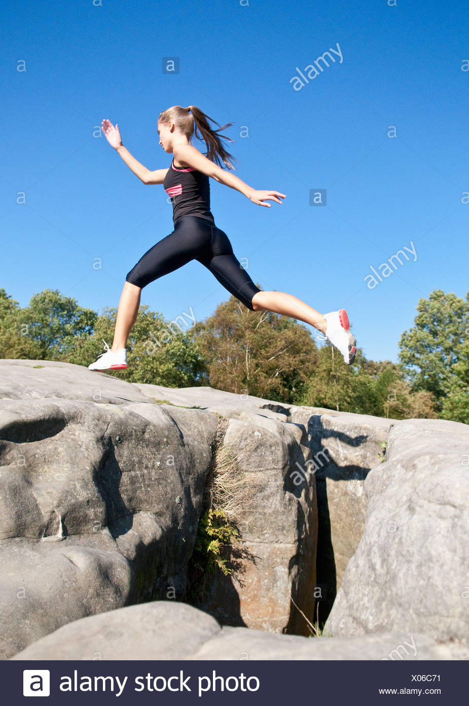 Jumping Rock High Resolution Stock Photography and Images - Alamy