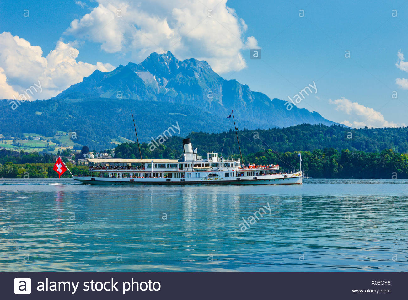 Lucerne On Lake Lucerne High Resolution Stock Photography and Images ...