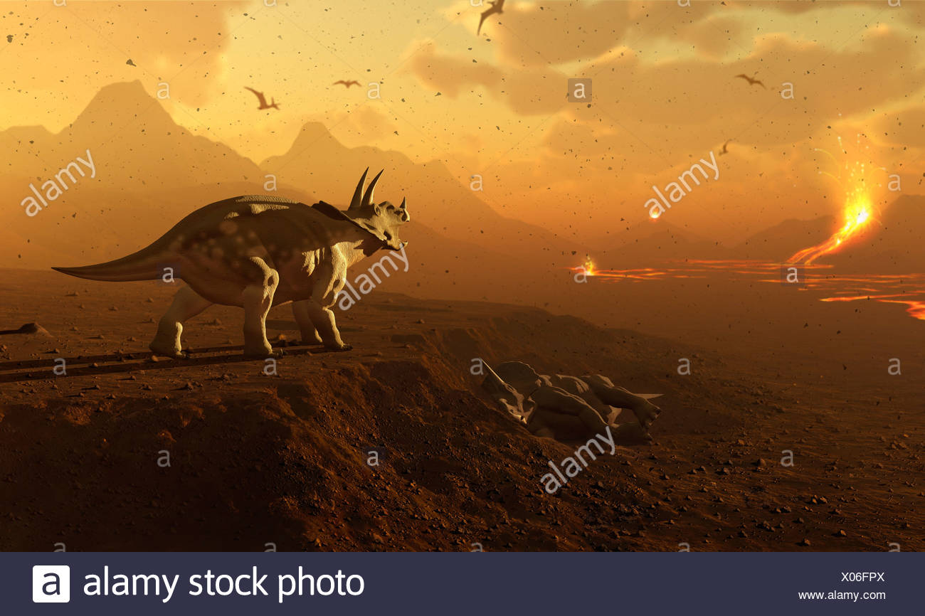 Cretaceous Period Landscape High Resolution Stock Photography and ...