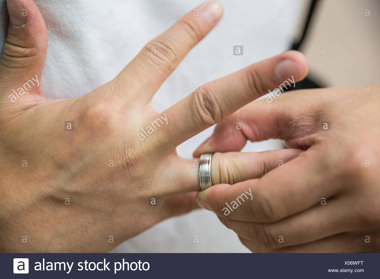 Finger Pulling High Resolution Stock Photography and Images - Alamy