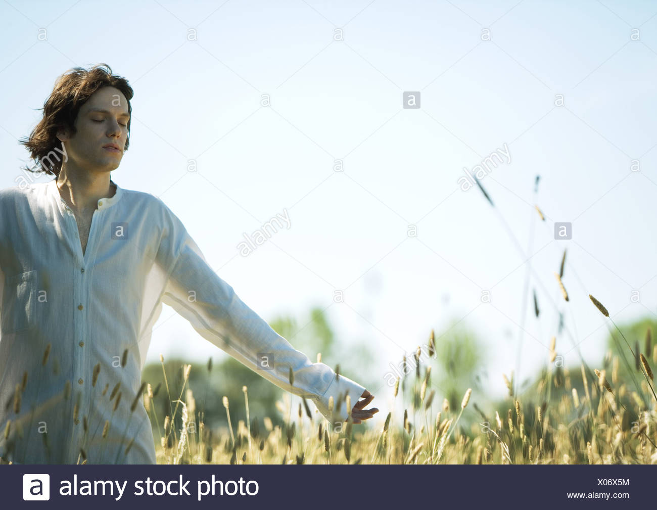 Teen Boy Open Arm High Resolution Stock Photography and Images - Alamy