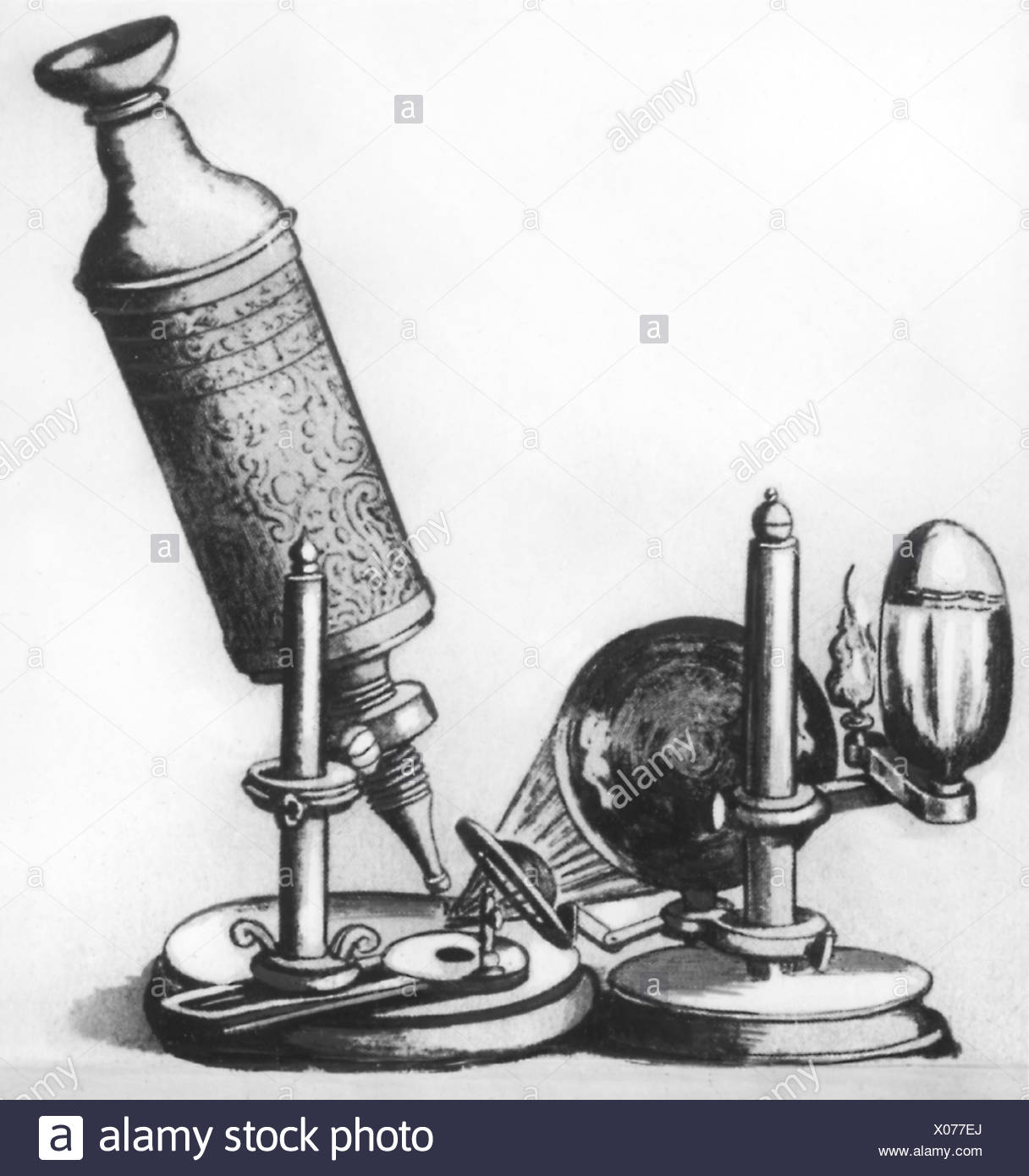 Robert Hooke Black and White Stock Photos & Images - Alamy