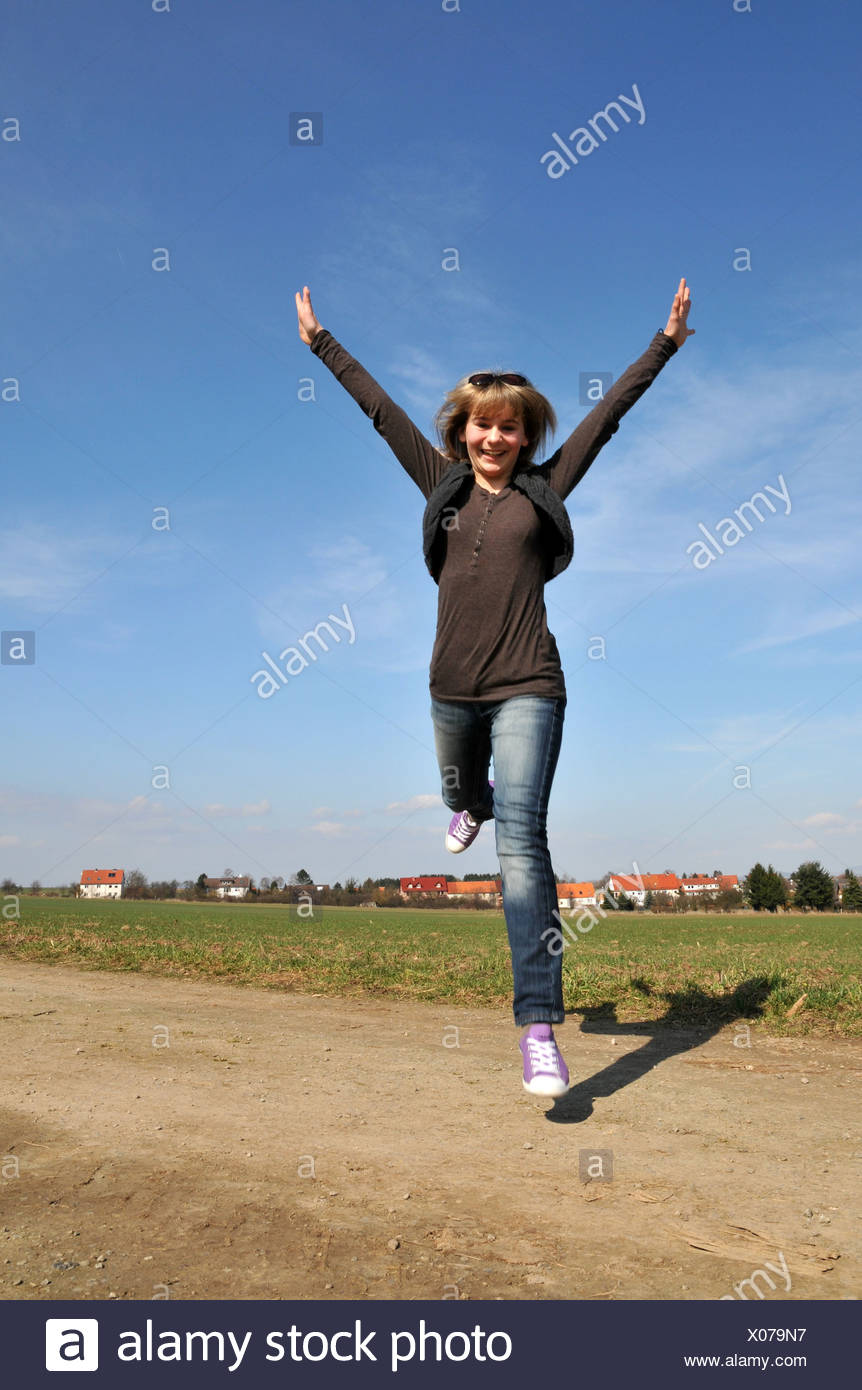 Freudensprung High Resolution Stock Photography and Images - Alamy