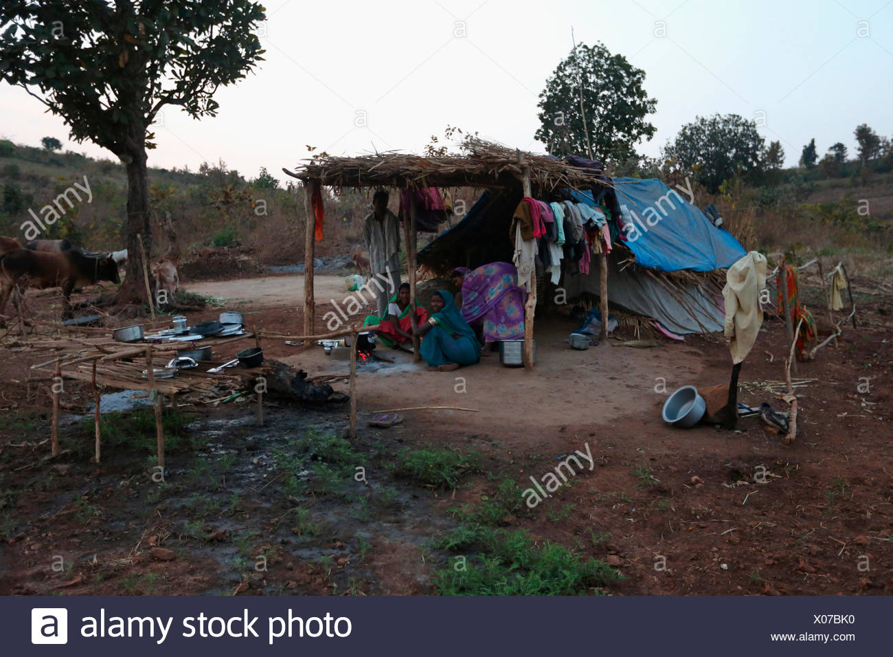 Korku Tribe High Resolution Stock Photography and Images - Alamy