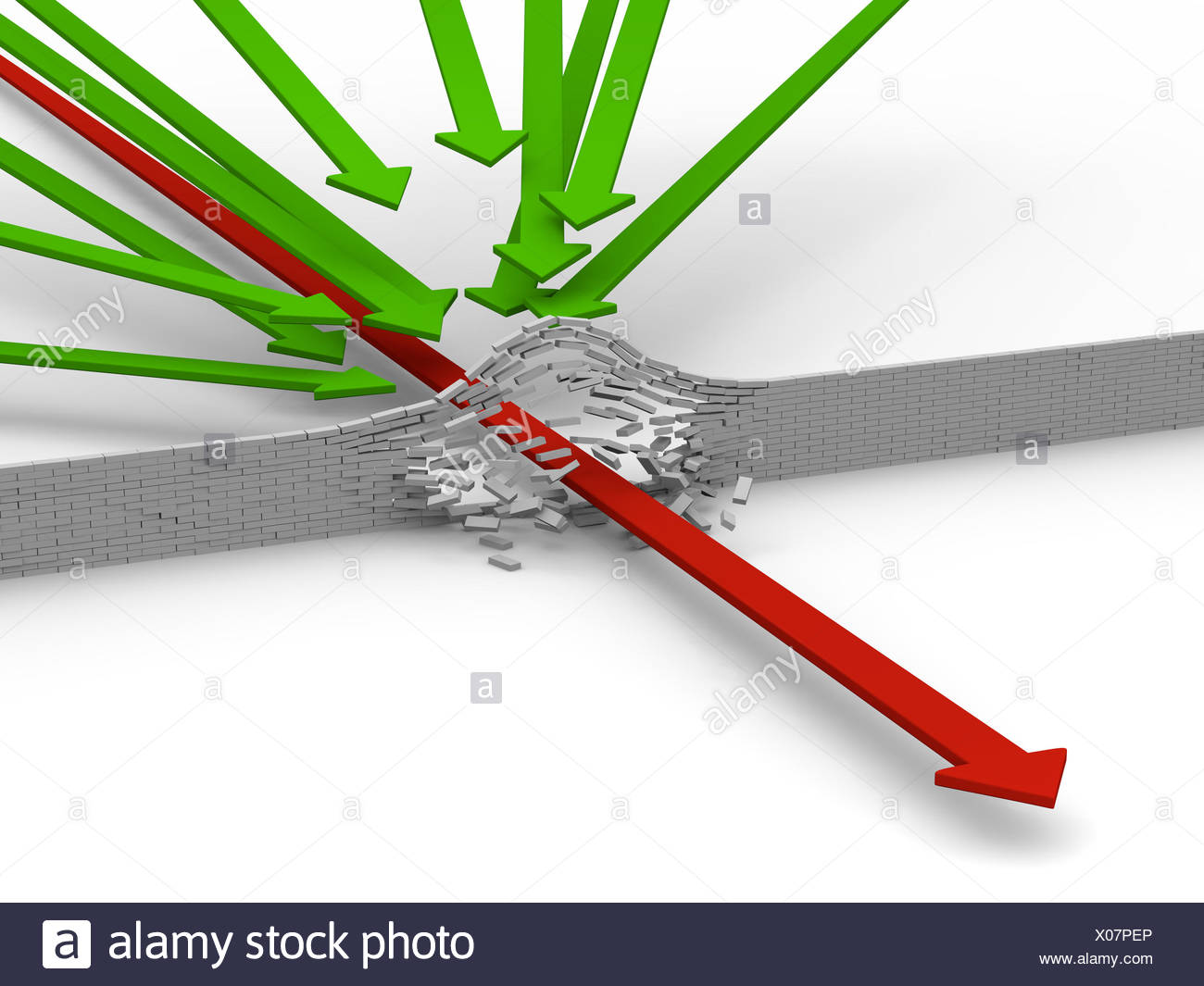 Breaking Through Wall High Resolution Stock Photography and Images - Alamy