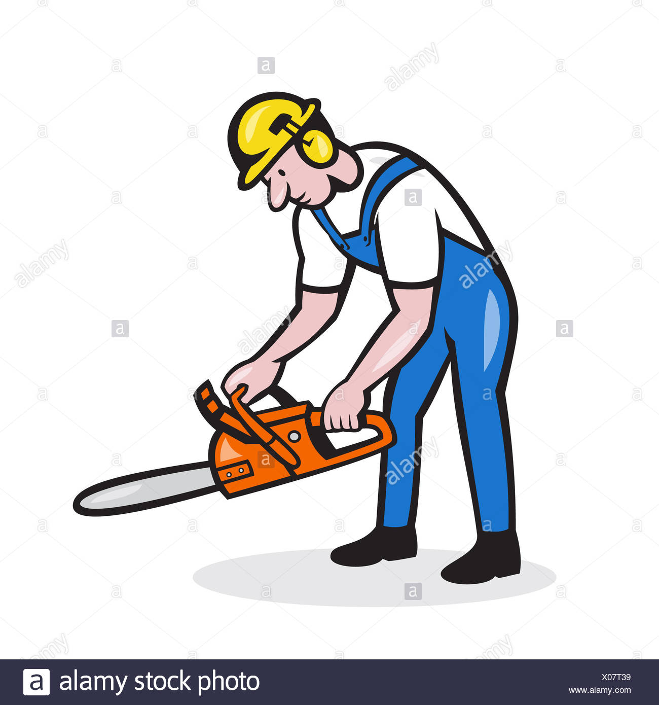 Cartoon Lumberjack Illustration Stock Photos & Cartoon Lumberjack ...