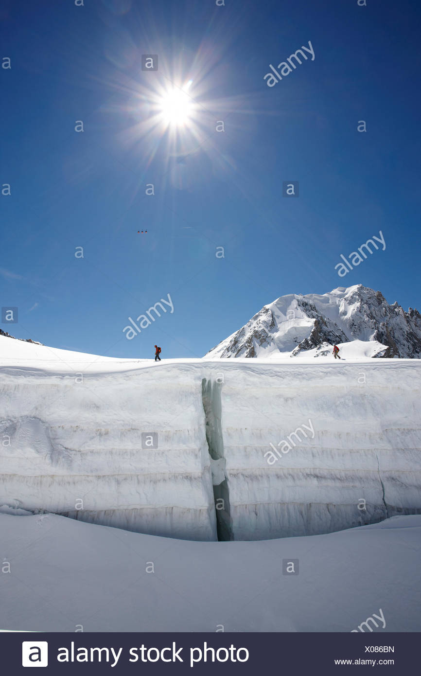 Crevasse Crossing High Resolution Stock Photography and Images - Alamy