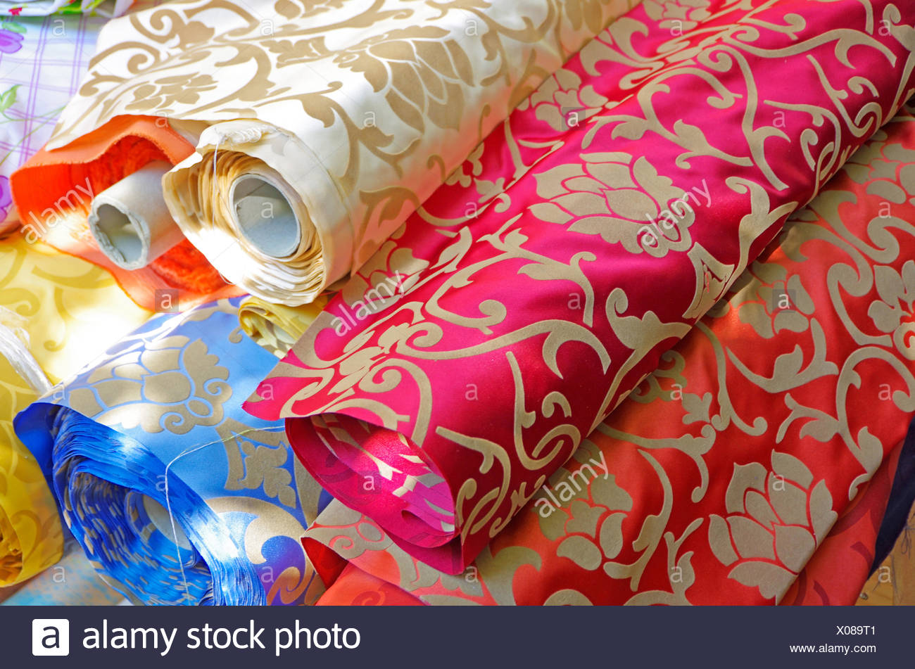 Bale Of Cloth High Resolution Stock Photography and Images - Alamy