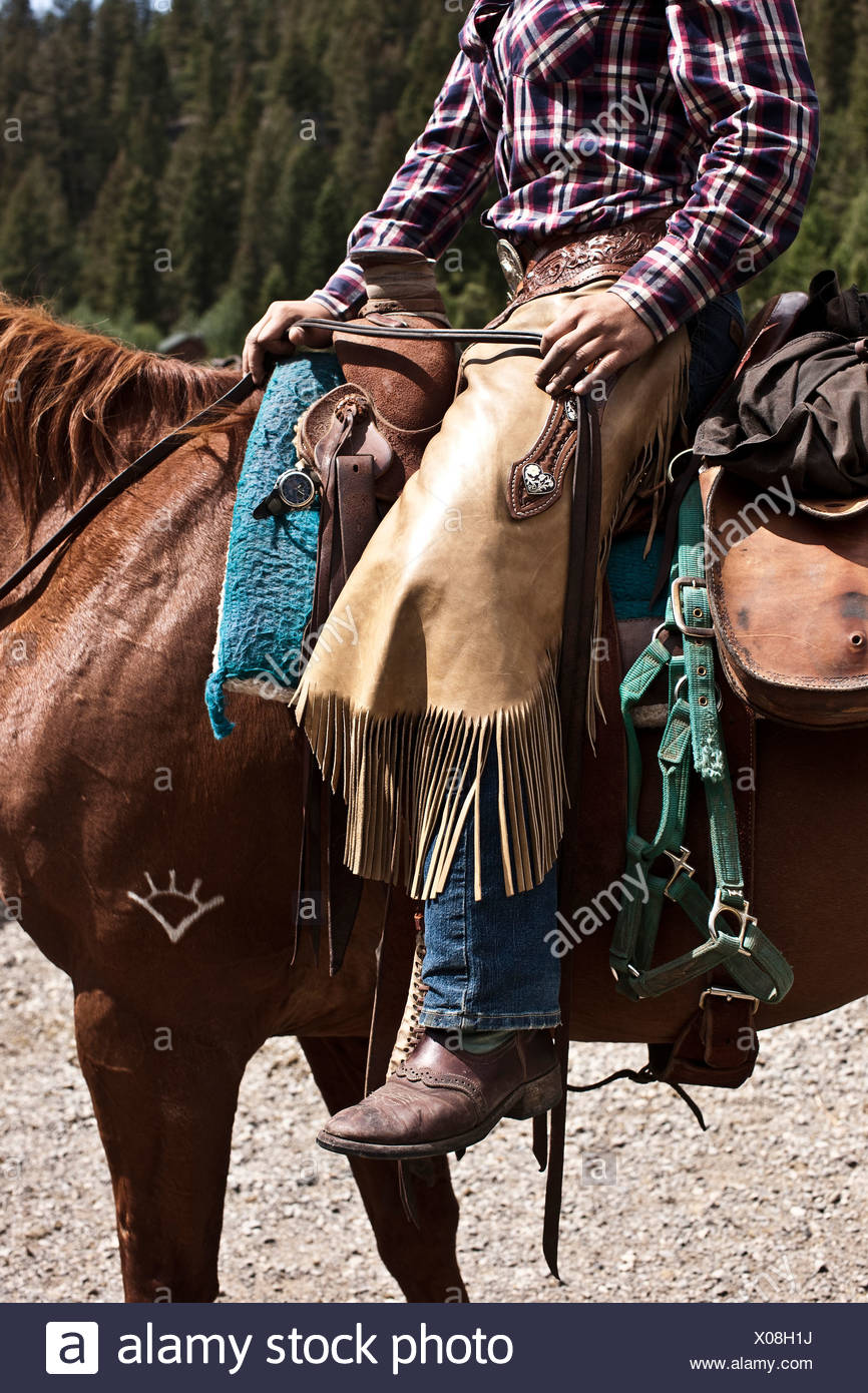 Leather Chaps Stock Photos & Leather Chaps Stock Images - Alamy