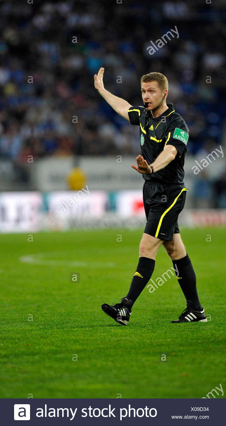 Soccer Referee Hand Signals High Resolution Stock Photography and ...