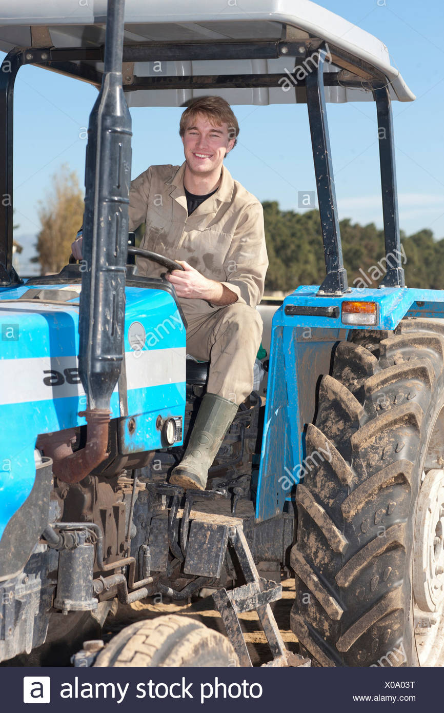 Farmer Tractor Africa High Resolution Stock Photography and Images - Alamy