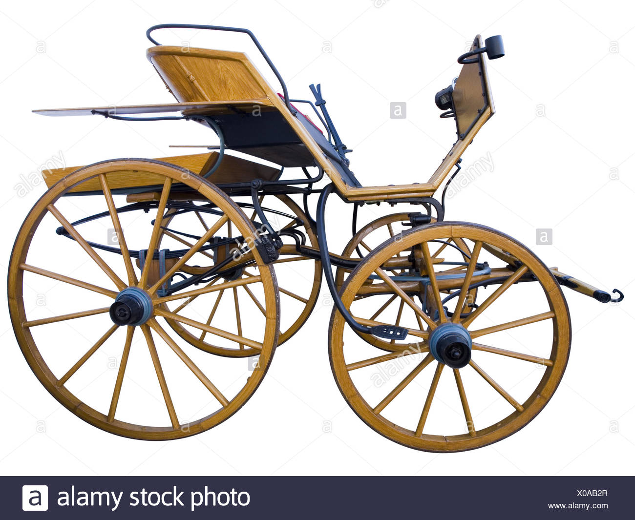 Horse Drawn Carriage Cut Out Stock Images & Pictures - Alamy