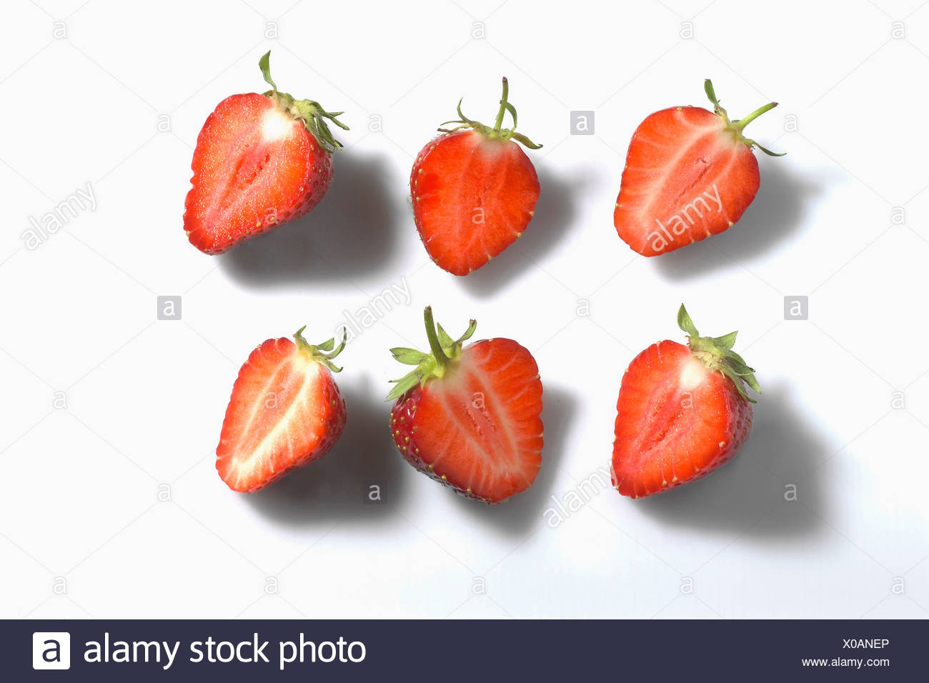 Strawberry Cut In Half High Resolution Stock Photography and Images - Alamy