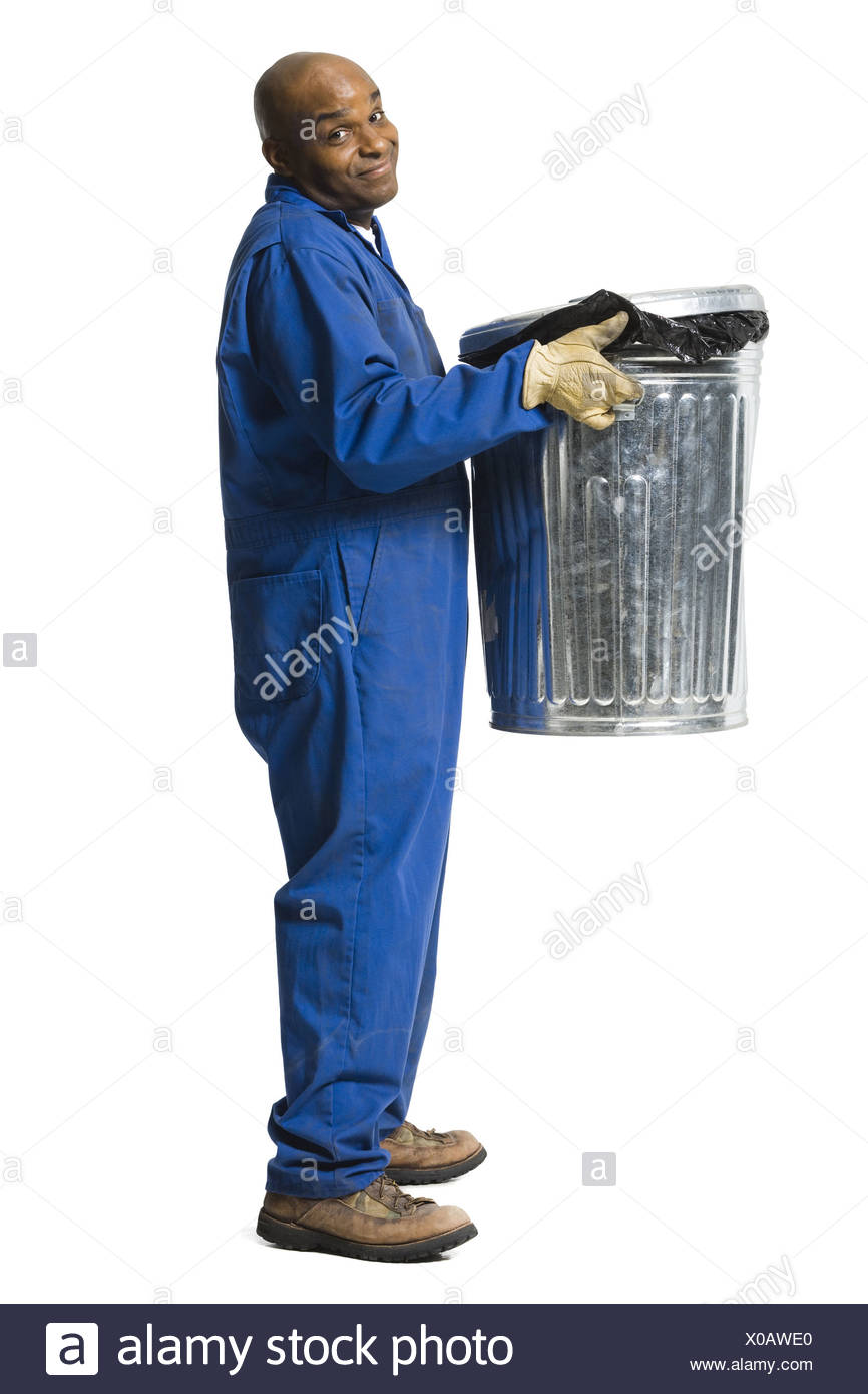 Trashman Cut Out Stock Images & Pictures - Alamy
